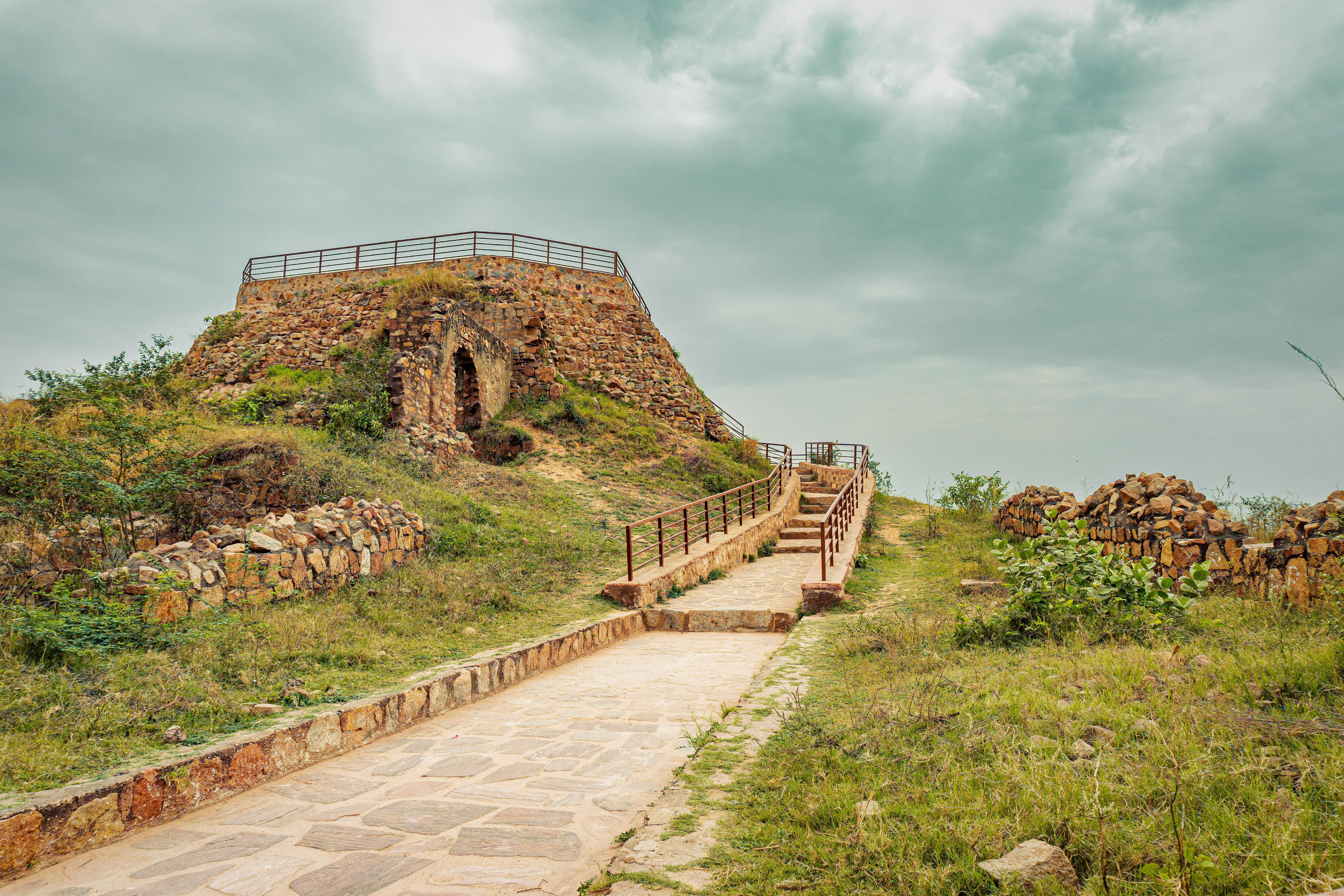 Ruins of a Stone Fort · Free Stock Photo