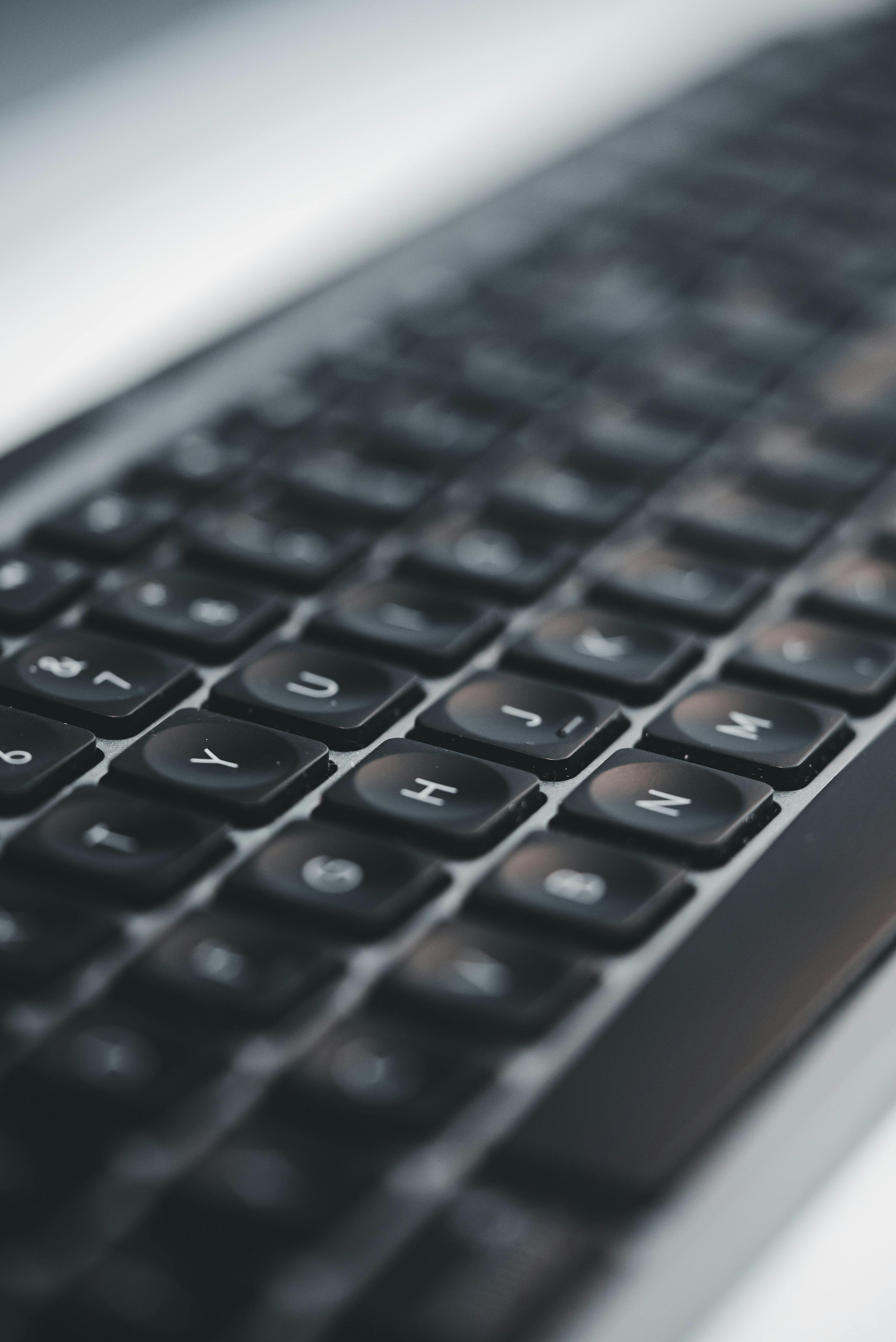 Closeup Photo of Computer Keyboard · Free Stock Photo