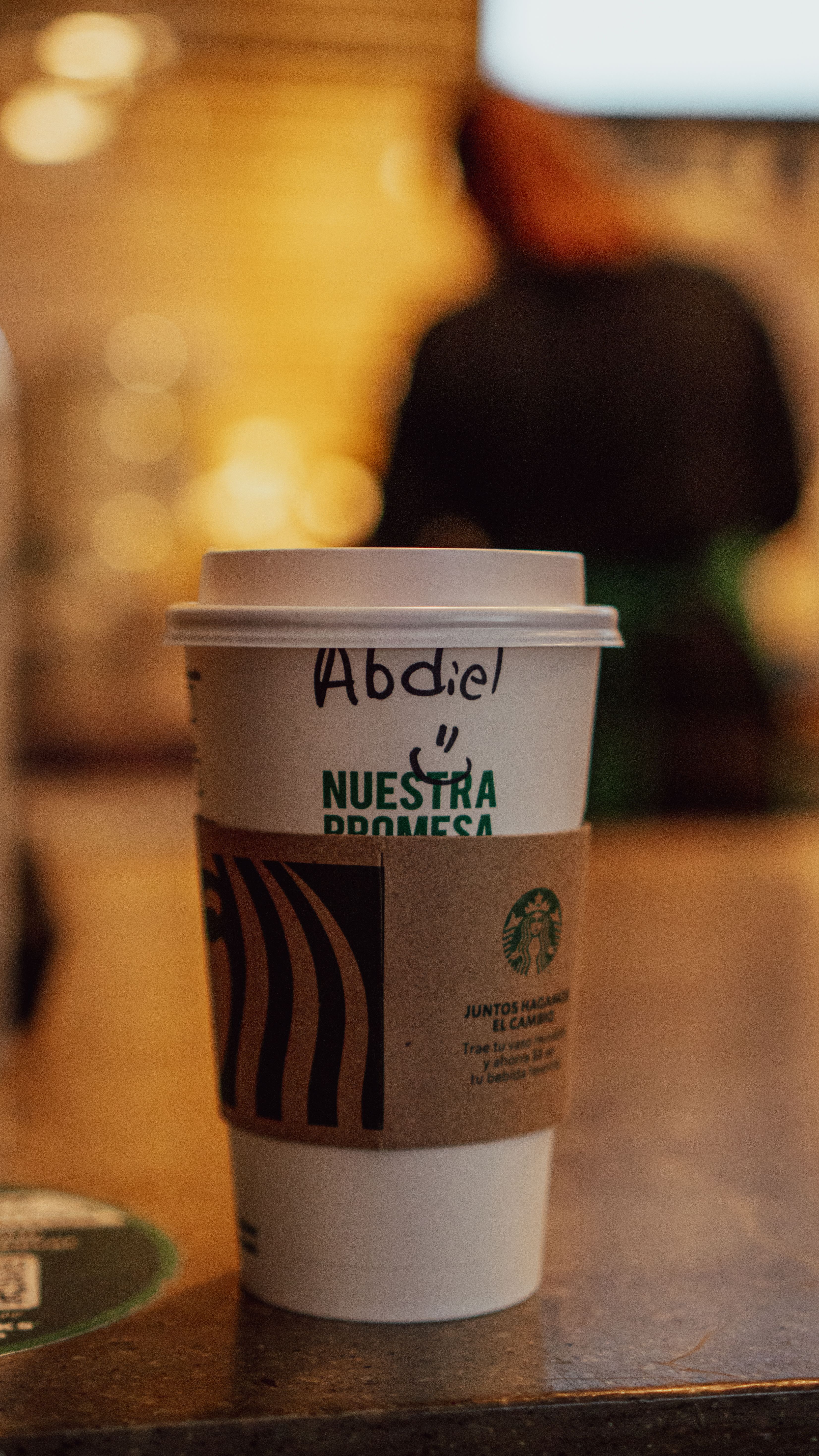 Name on Starbucks Cup · Free Stock Photo