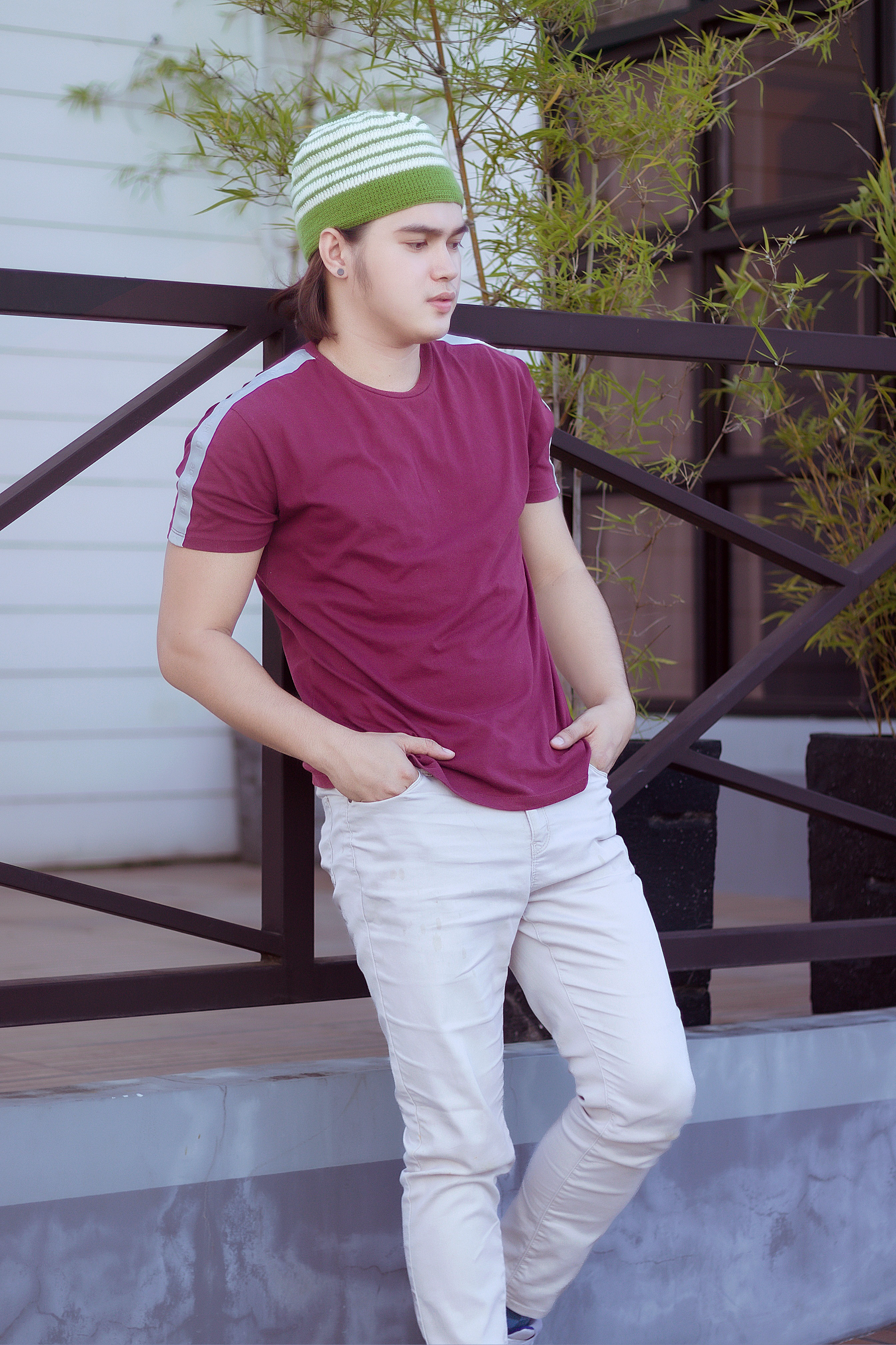 Boy Standing with Hands in Pockets · Free Stock Photo