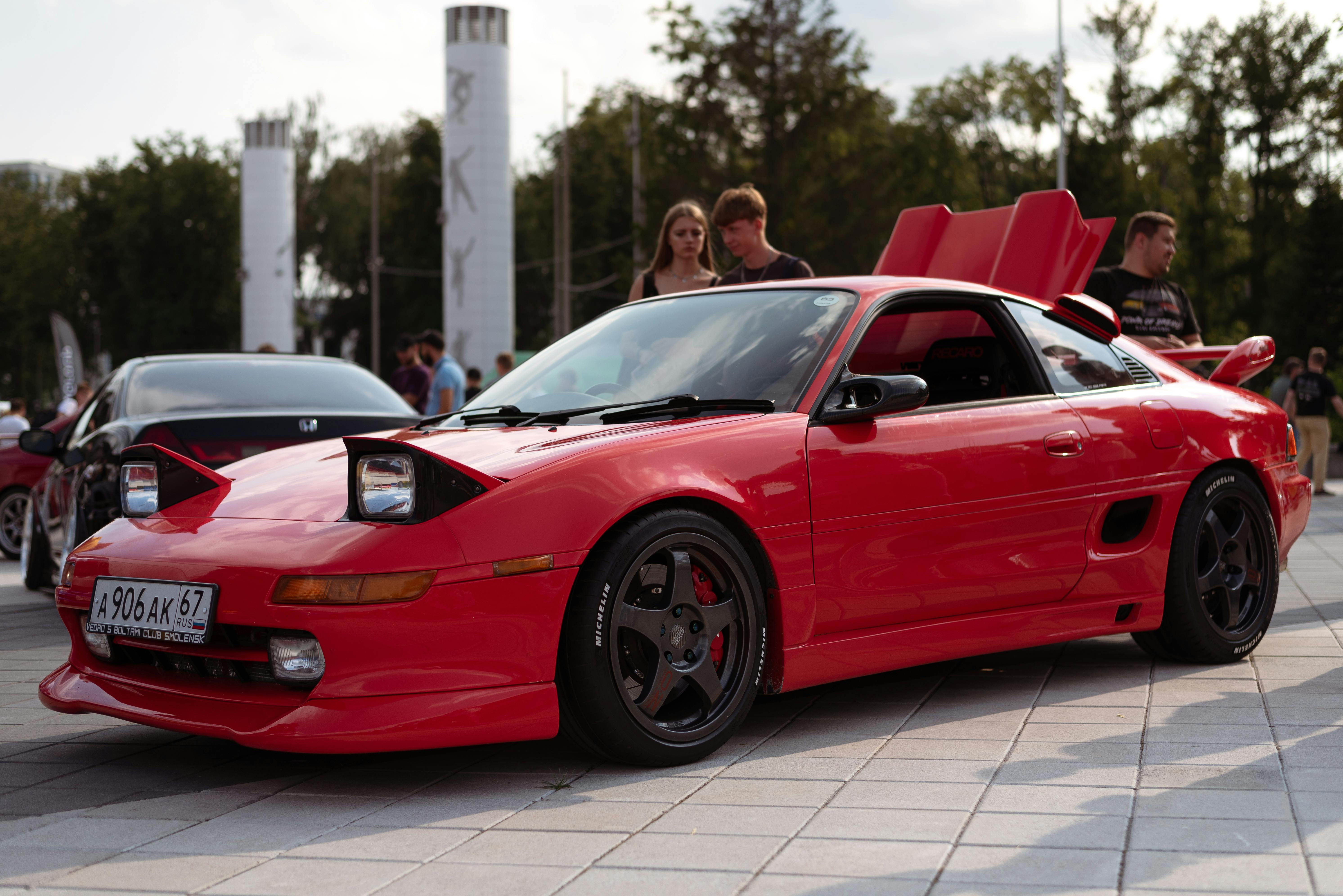 Red Toyota MR2 · Free Stock Photo