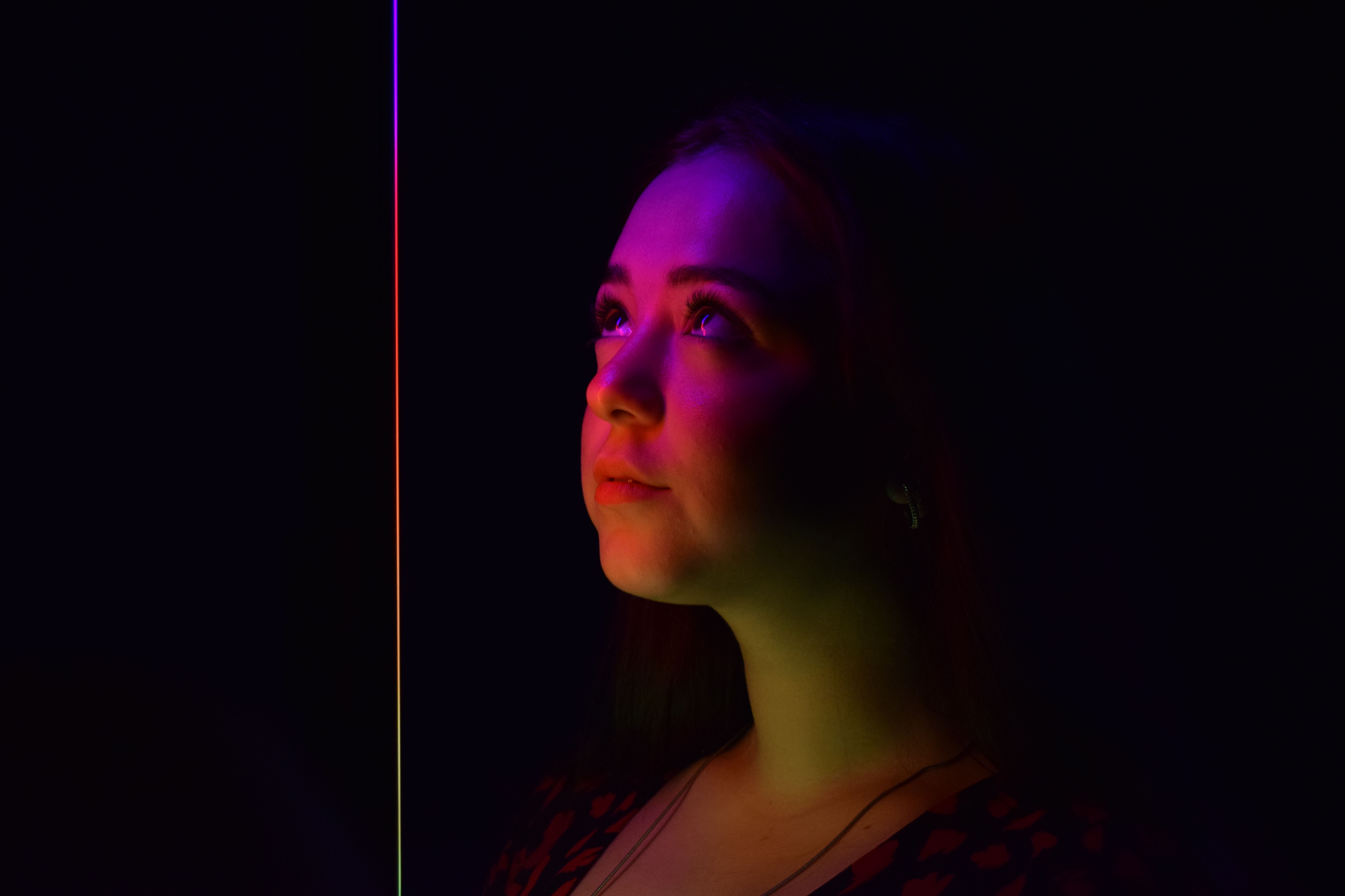 Light on Woman Face · Free Stock Photo