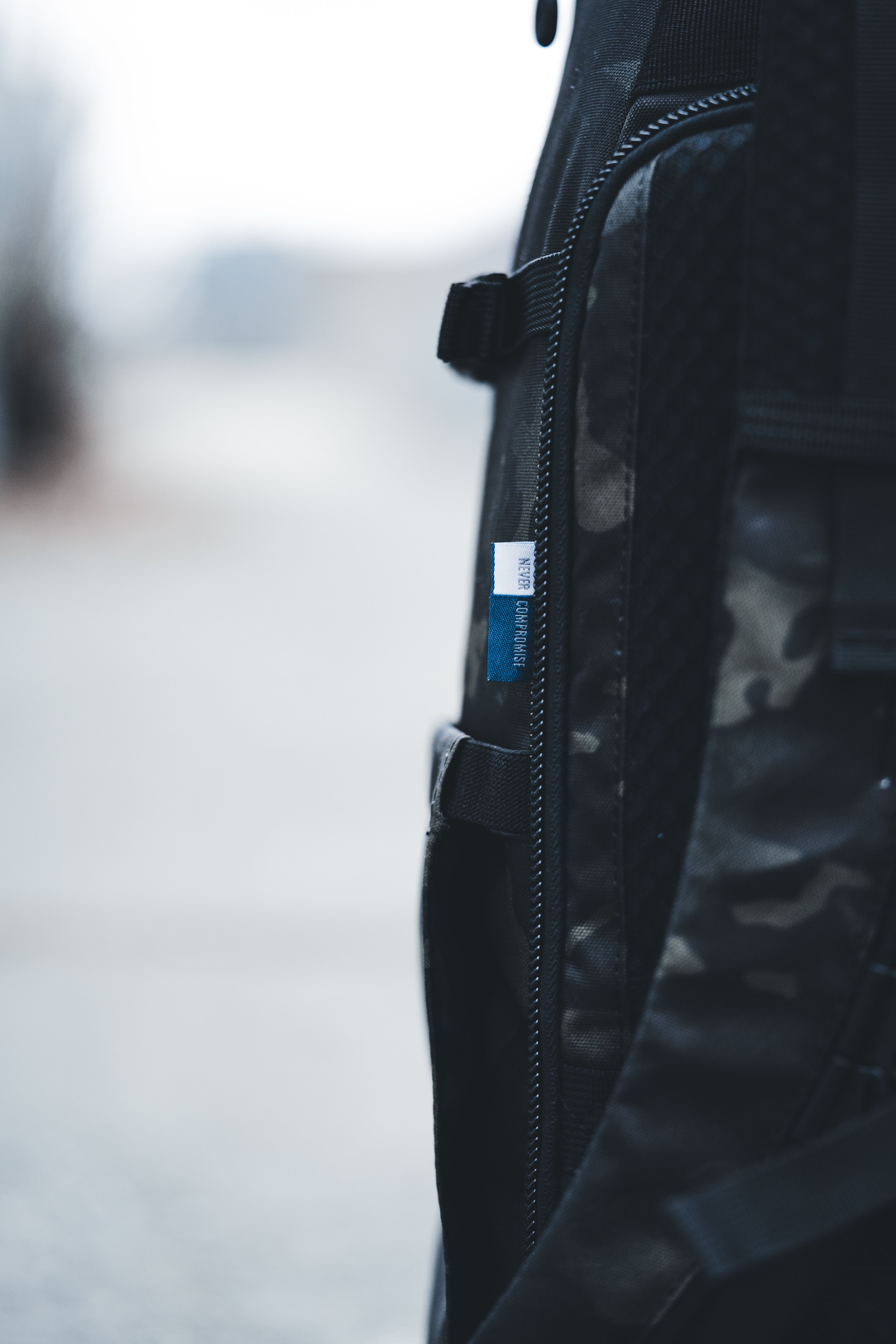 Brown Leather Backpack on a Sofa · Free Stock Photo