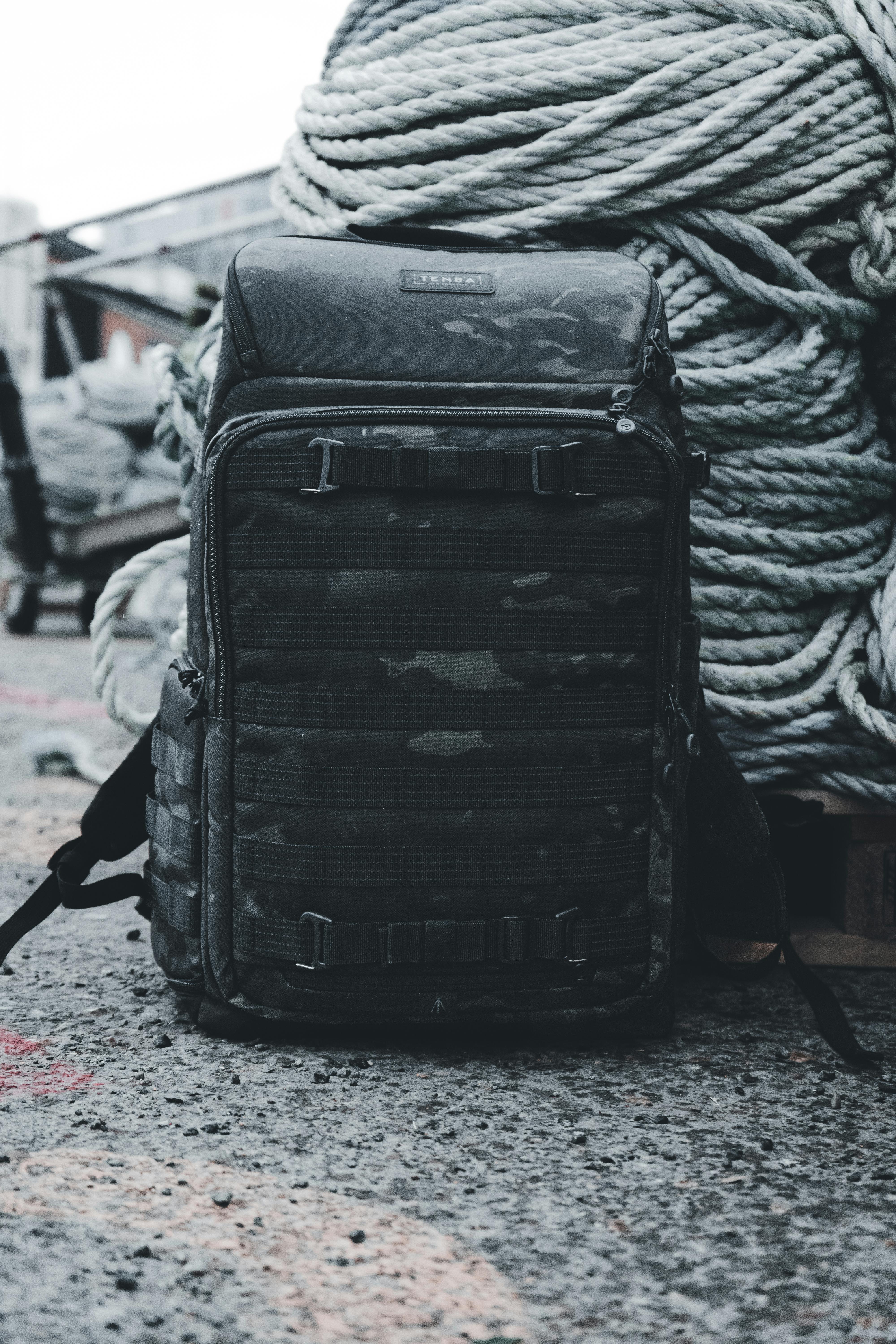 A Backpack with Compartments for Electronics · Free Stock Photo