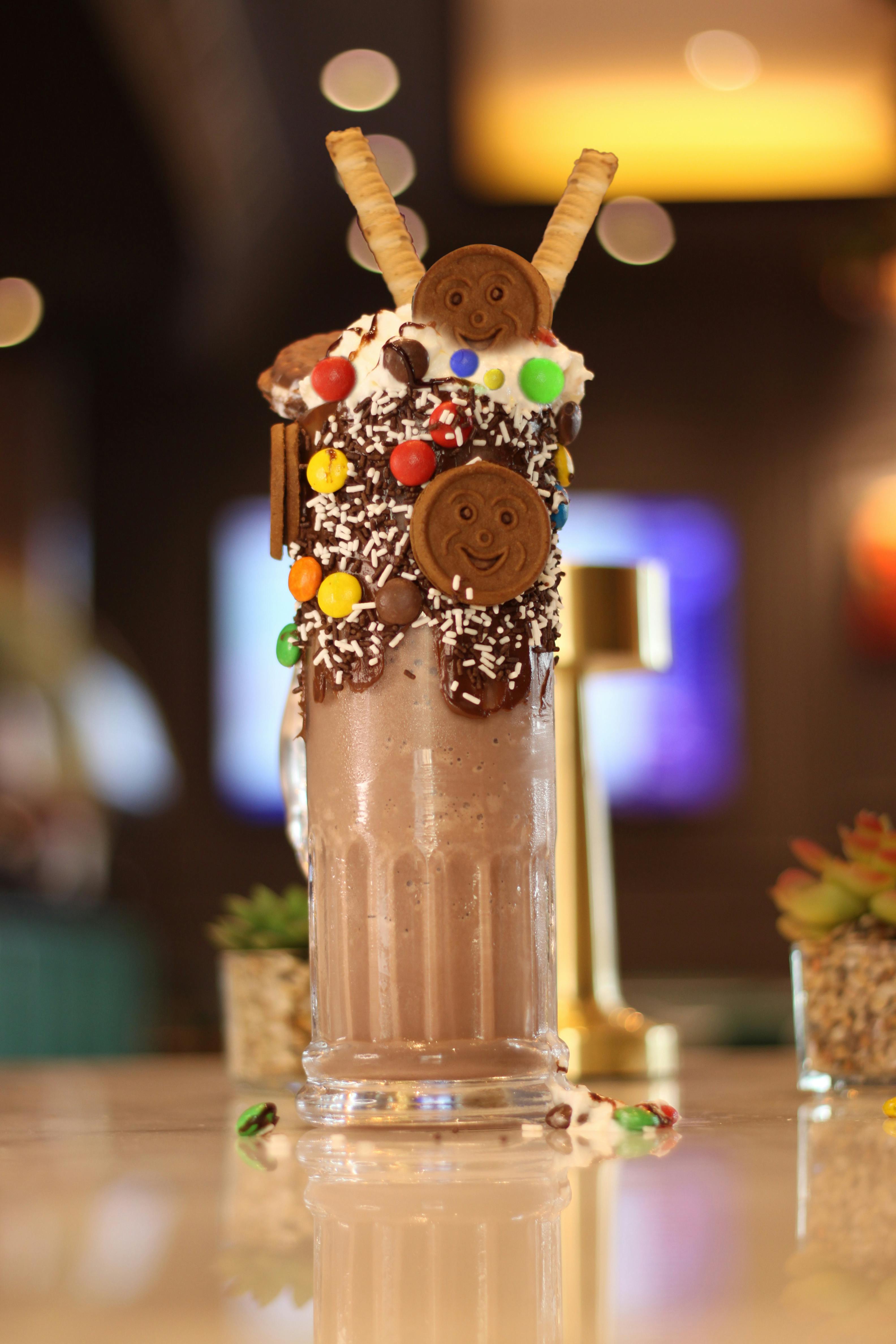 Sweet Shake with Chocolate · Free Stock Photo