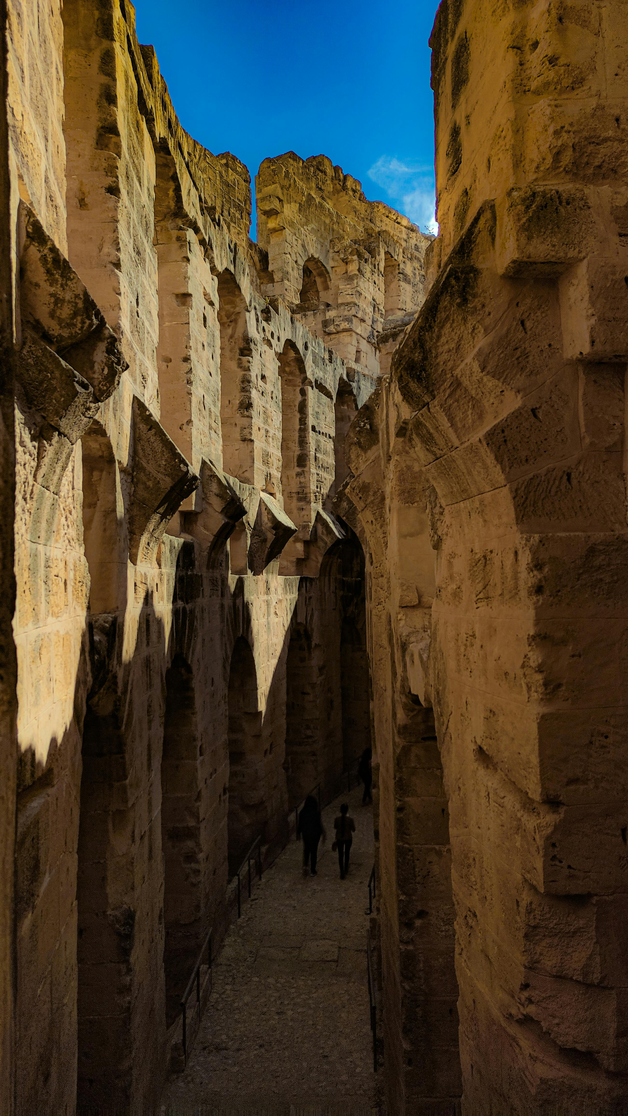 High Angle View of an Amphitheatre · Free Stock Photo