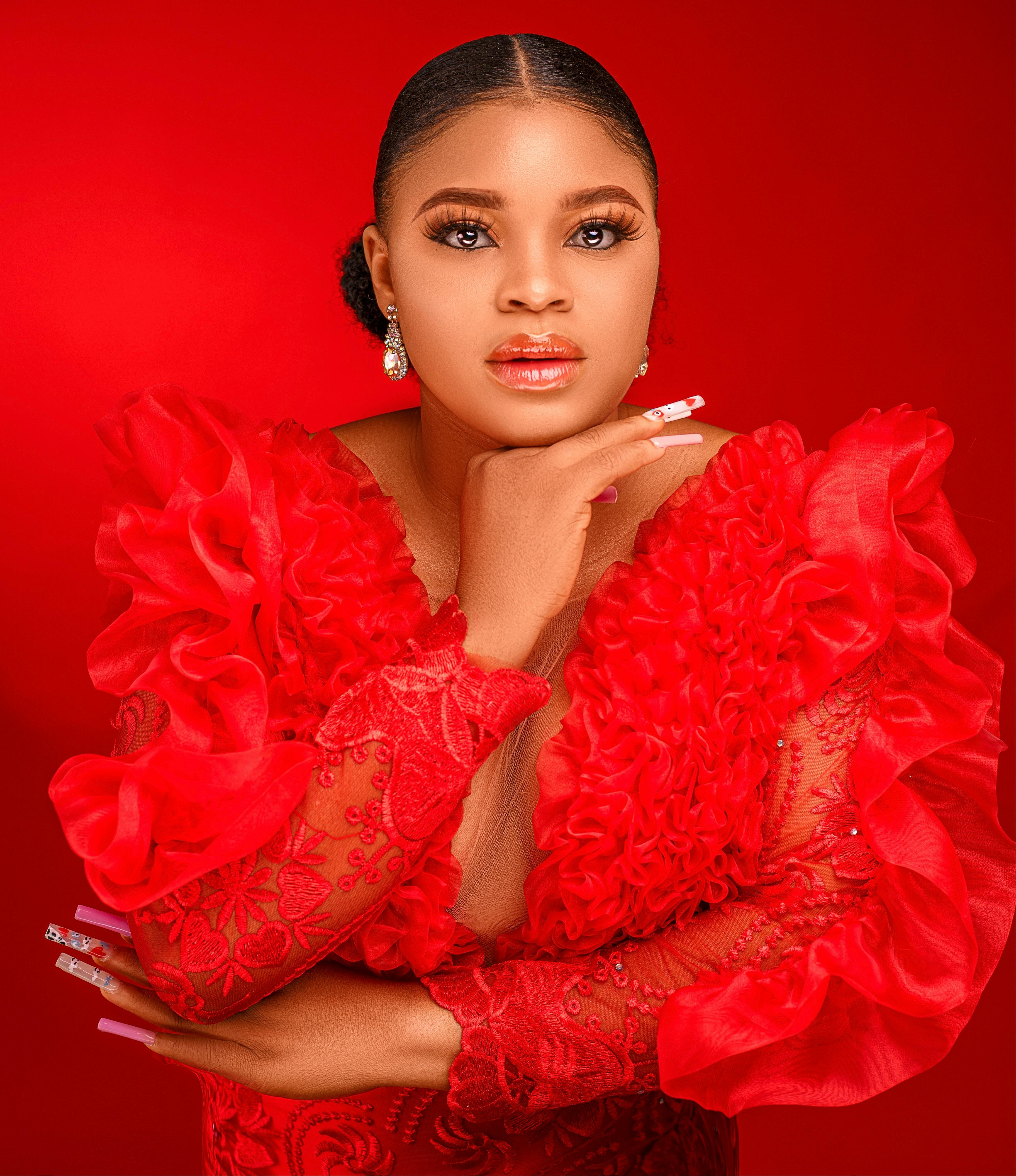 Woman in Red Dress · Free Stock Photo