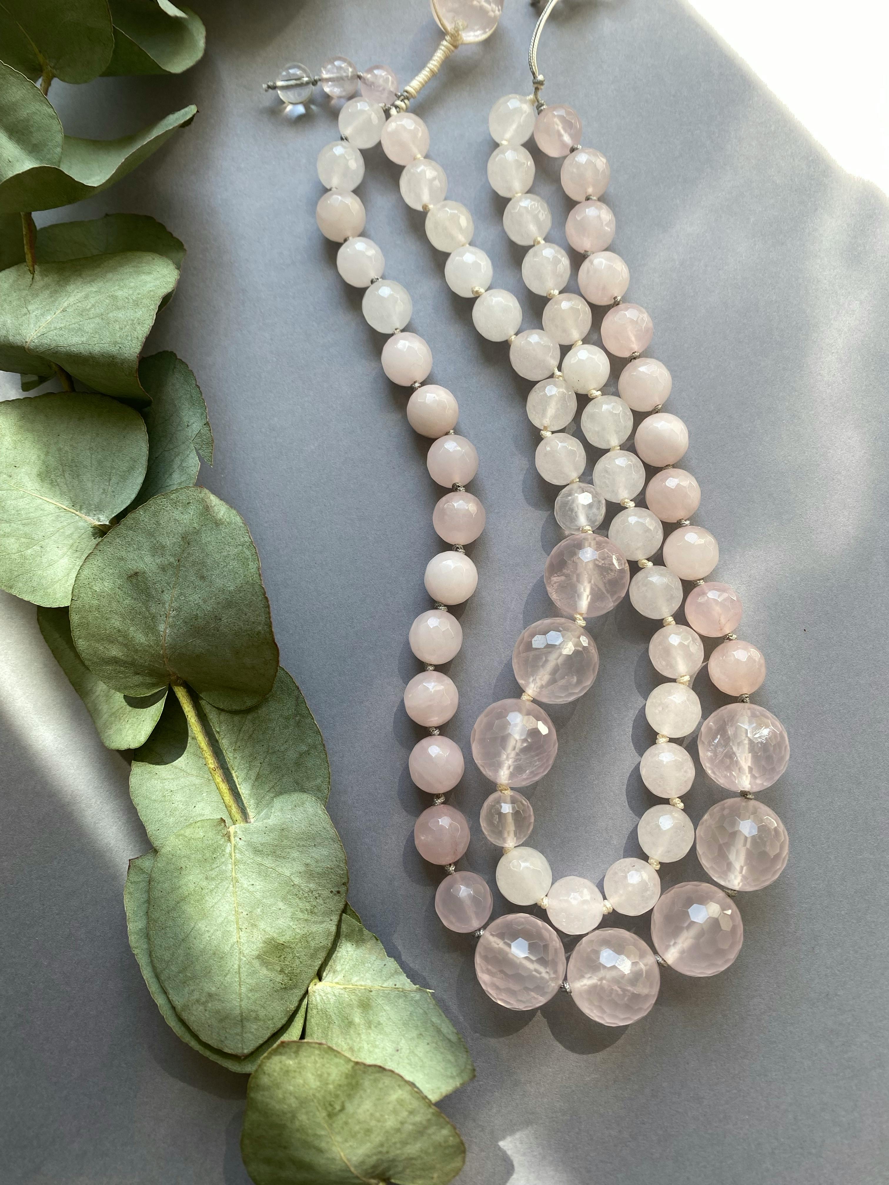Beads Bracelet on Table · Free Stock Photo