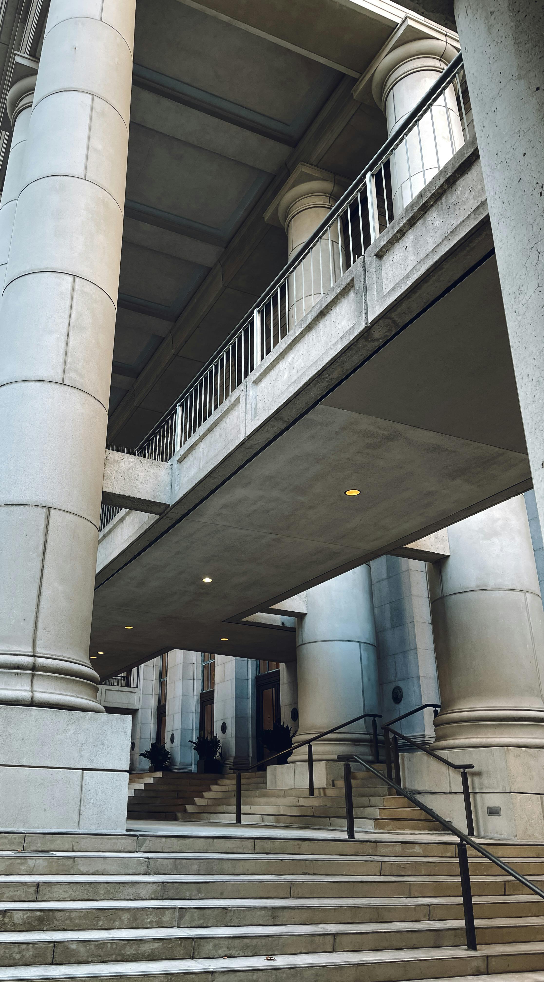 Staircase of Neoclassical Downtown Building · Free Stock Photo