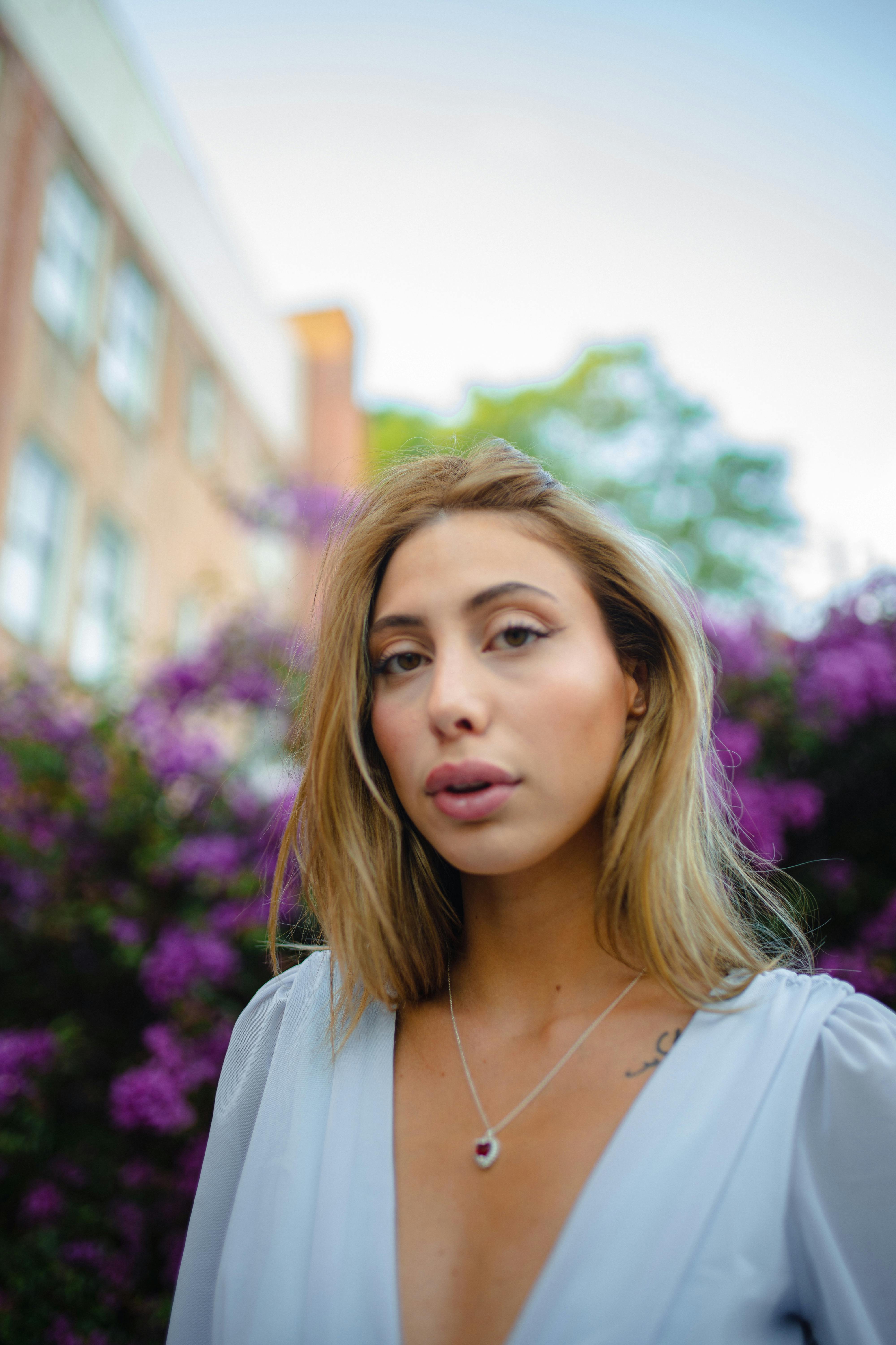 Woman's Face On Camera Screen · Free Stock Photo