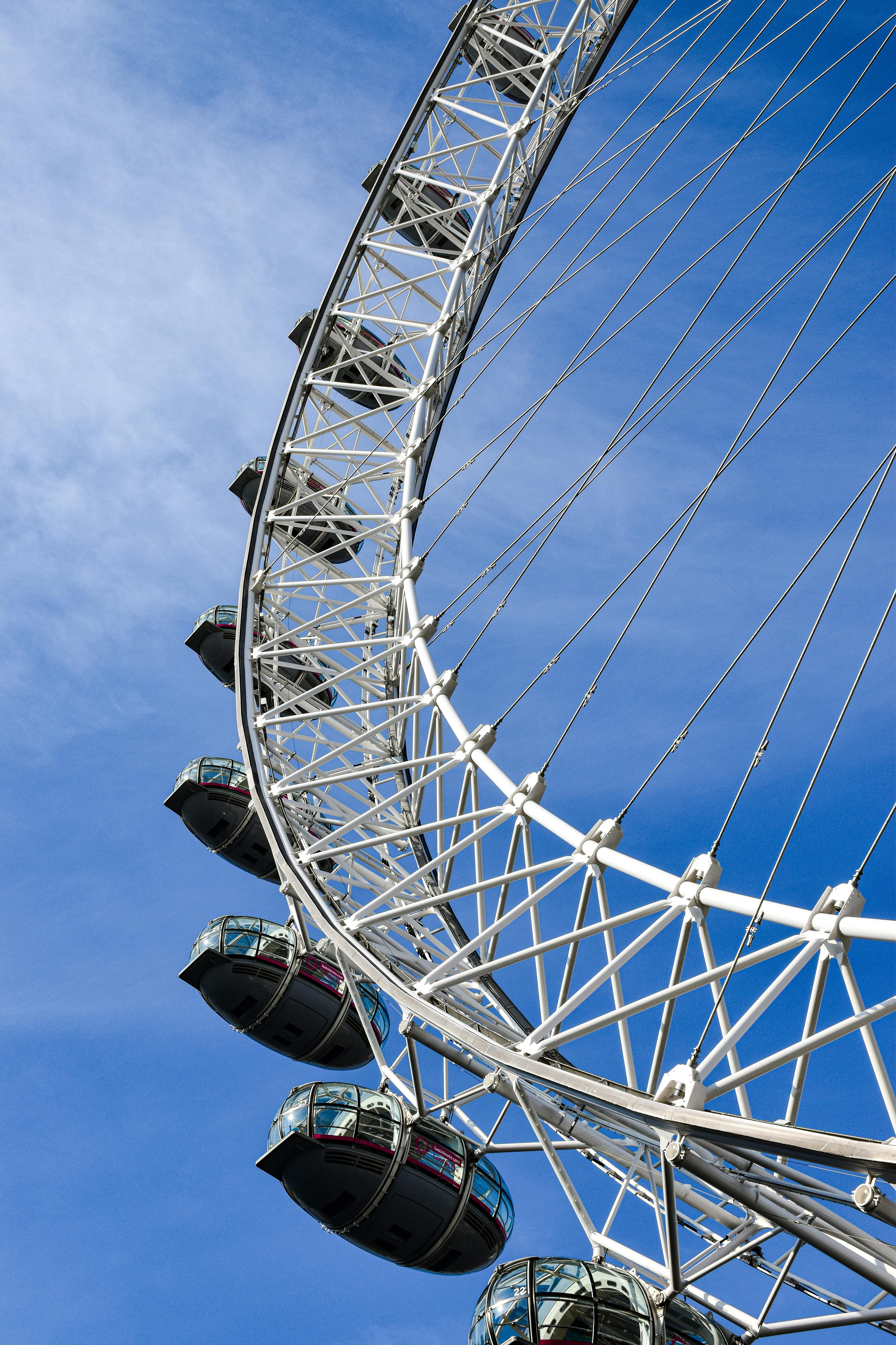 Low Angle Shot of the London Eye · Free Stock Photo