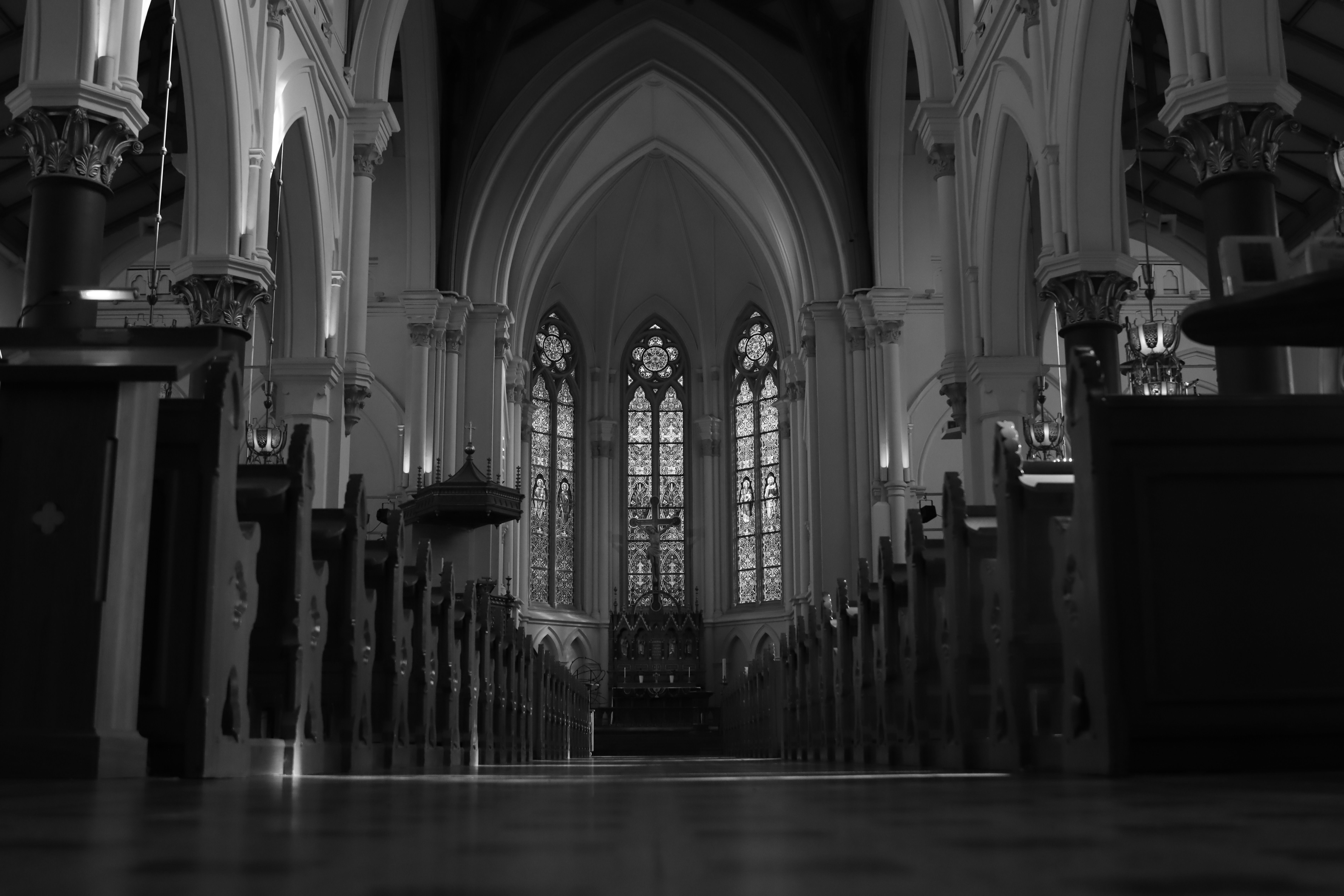 Church Black And White Photos, Download The BEST Free Church Black And ...