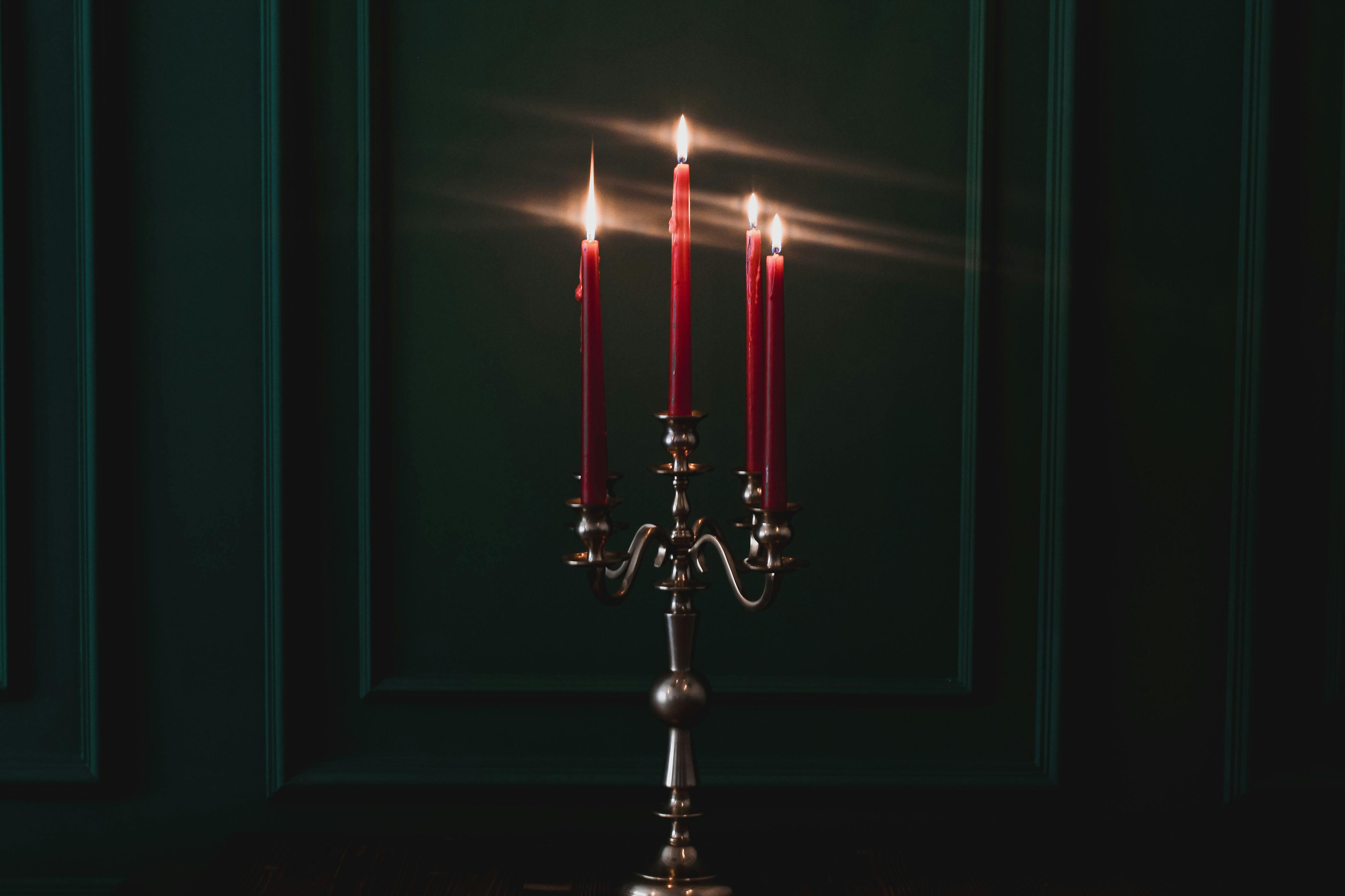 Three Candles · Free Stock Photo