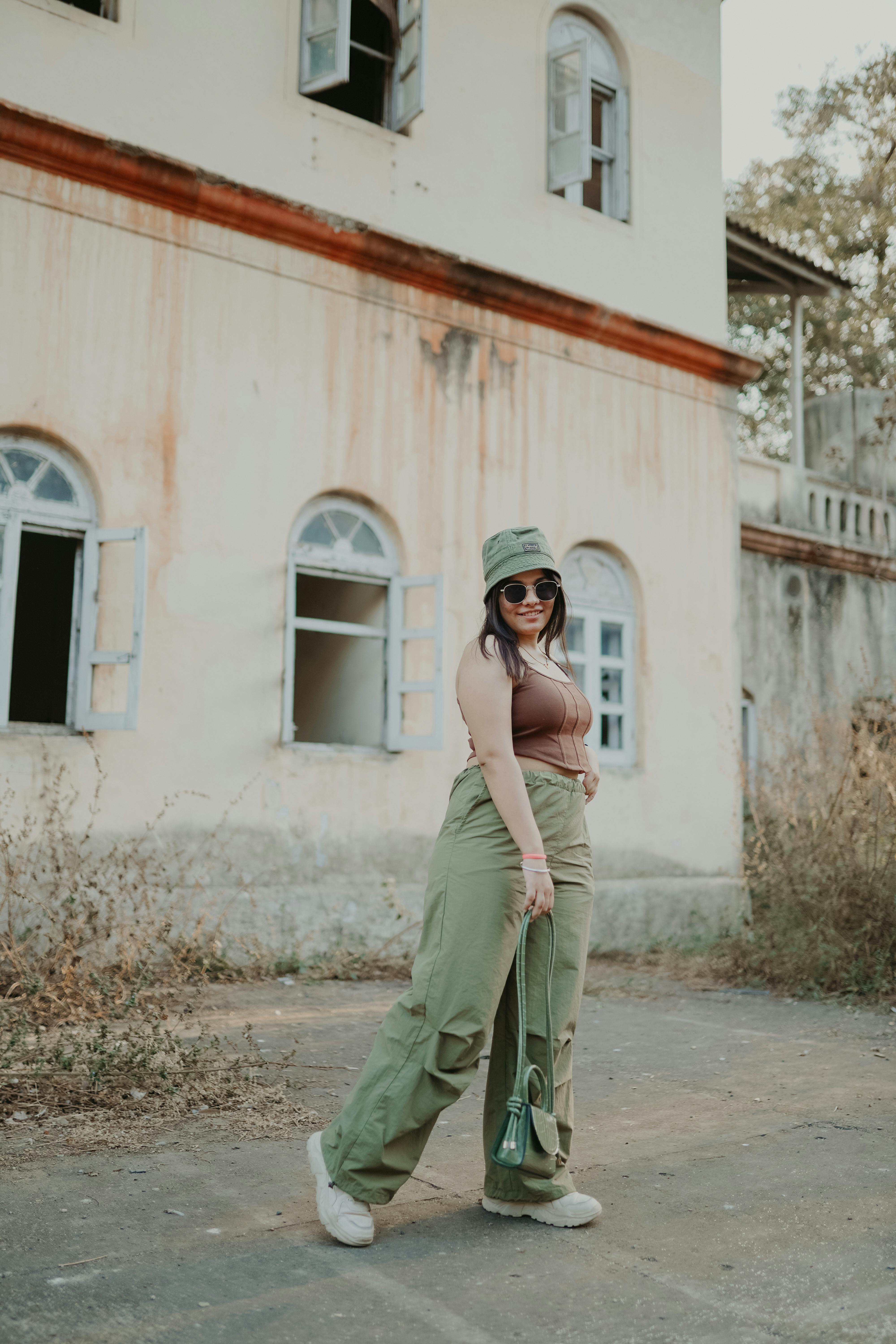 Woman Posing in Abandoned Building · Free Stock Photo