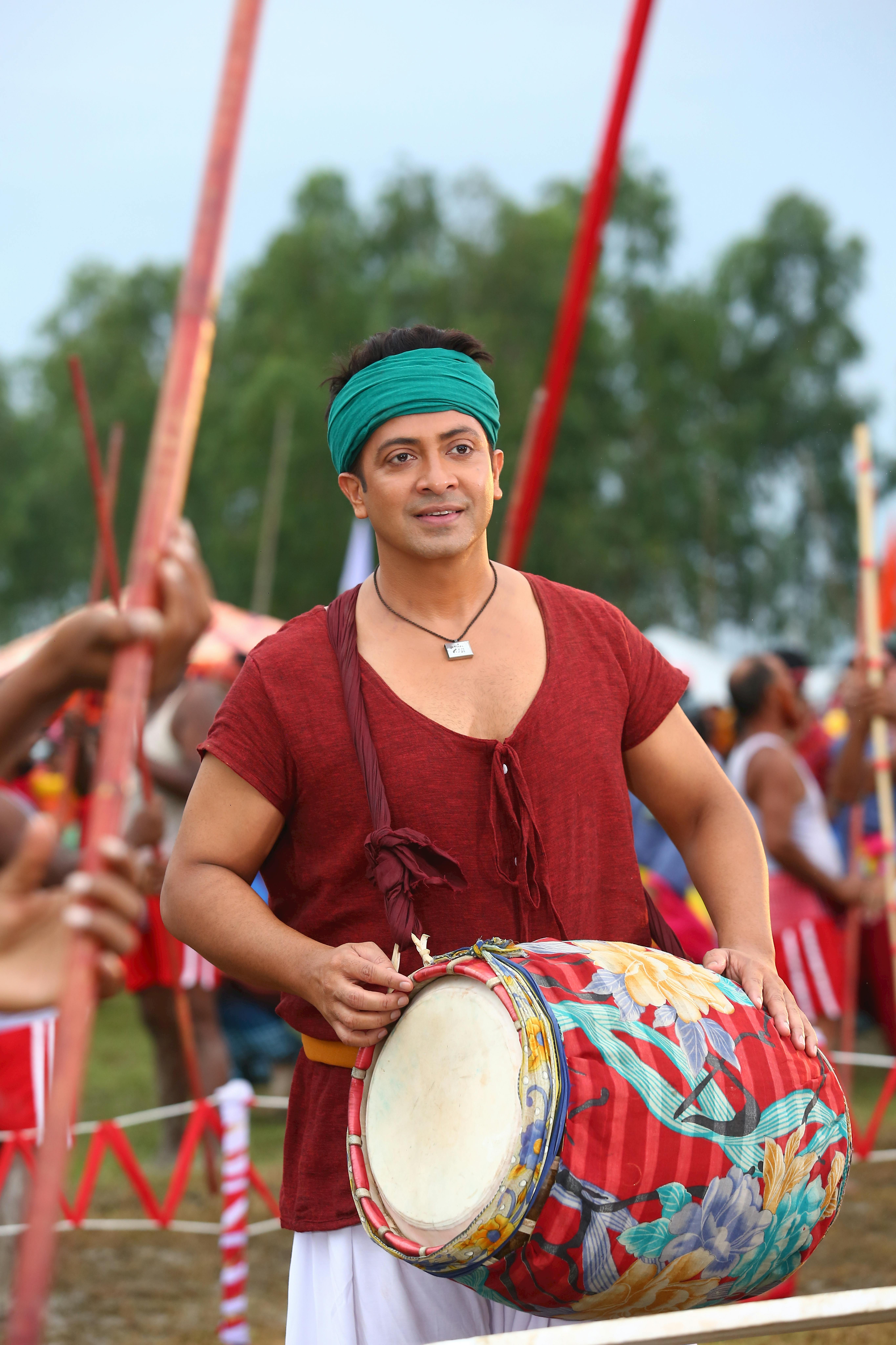 Man with a Traditional Drum · Free Stock Photo