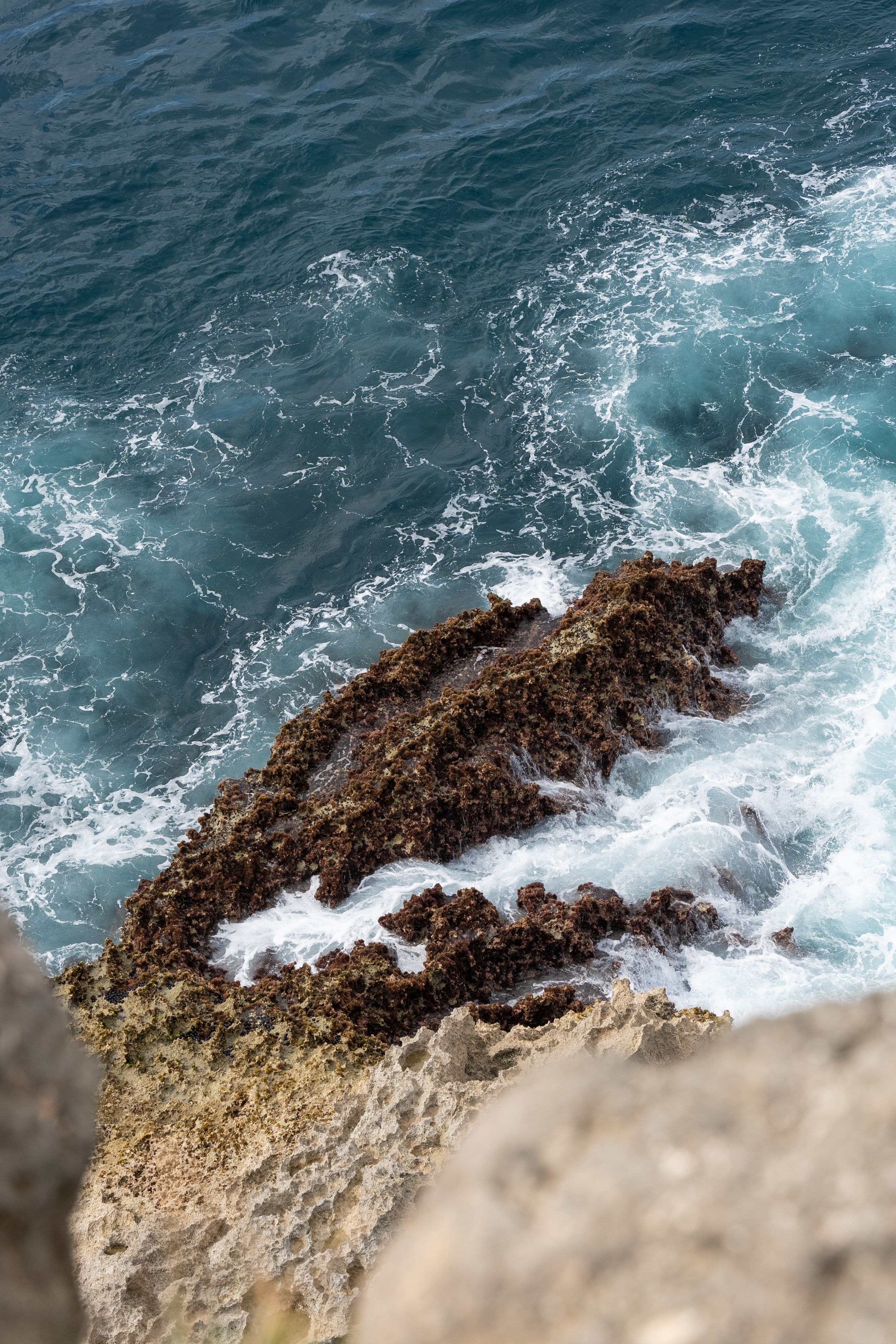 Wave Crushing on Rock on Sea Shore · Free Stock Photo