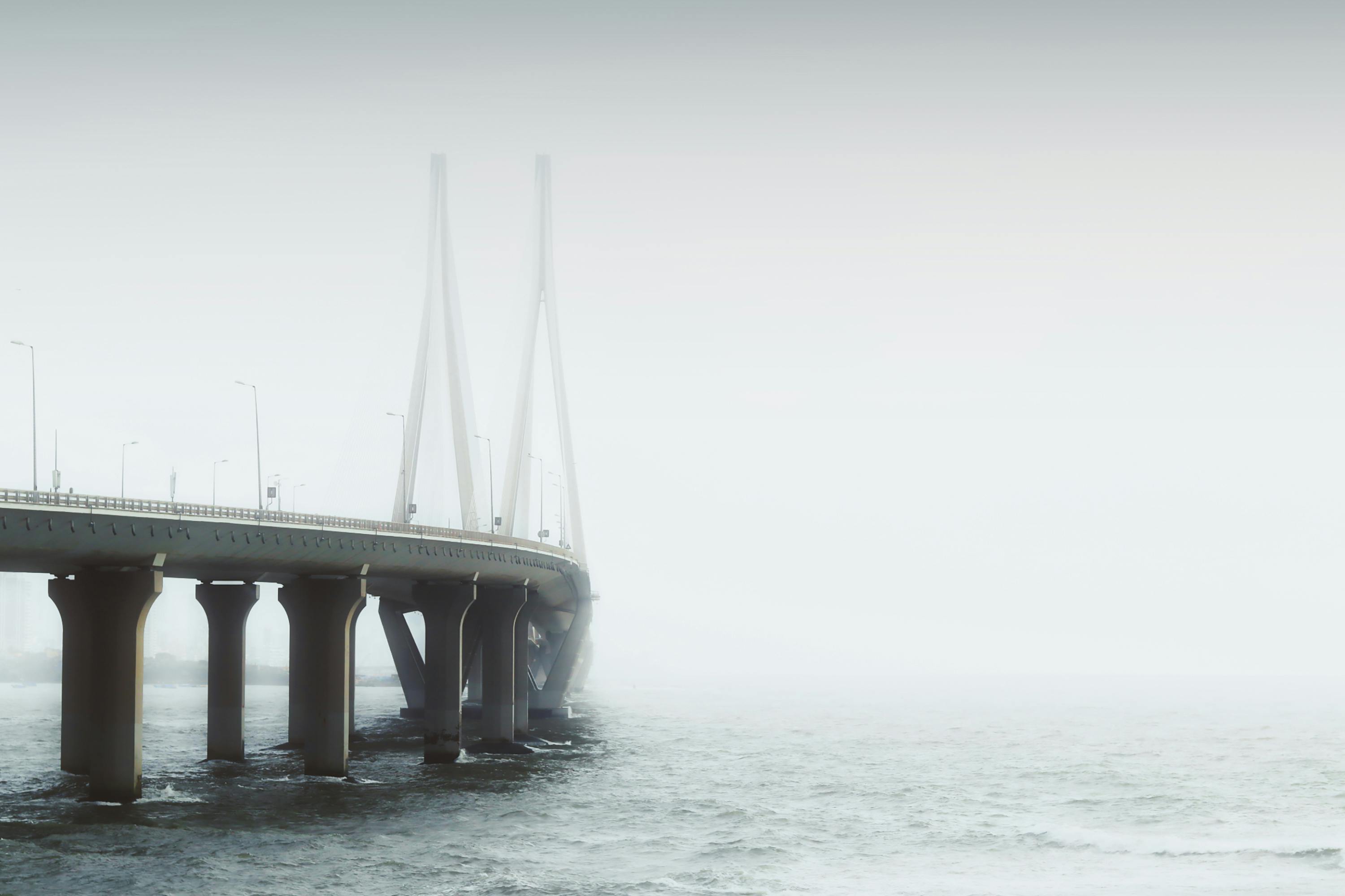 Bridge Over The Sea · Free Stock Photo