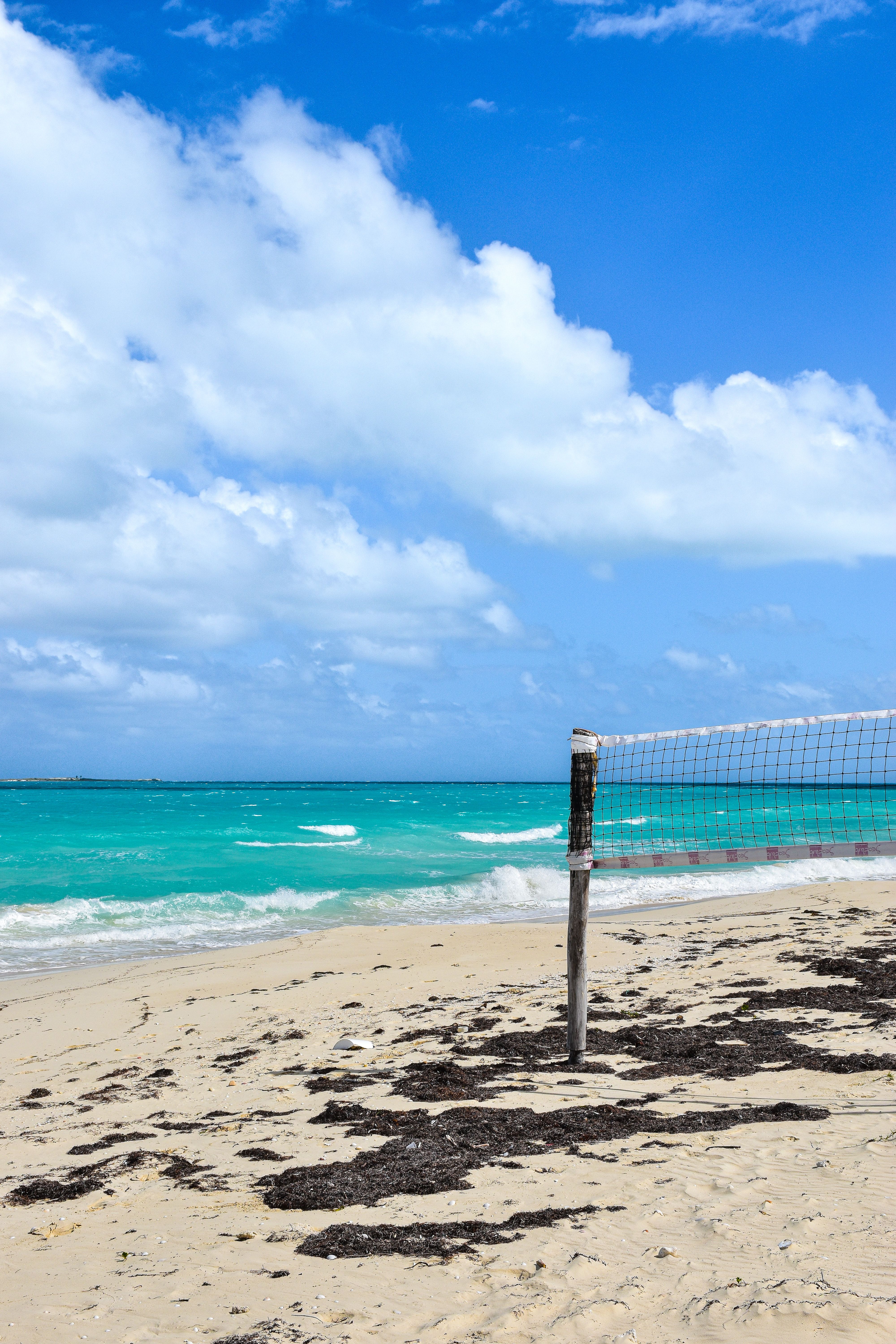 Wooden Pole on a Beach in Cuba · Free Stock Photo