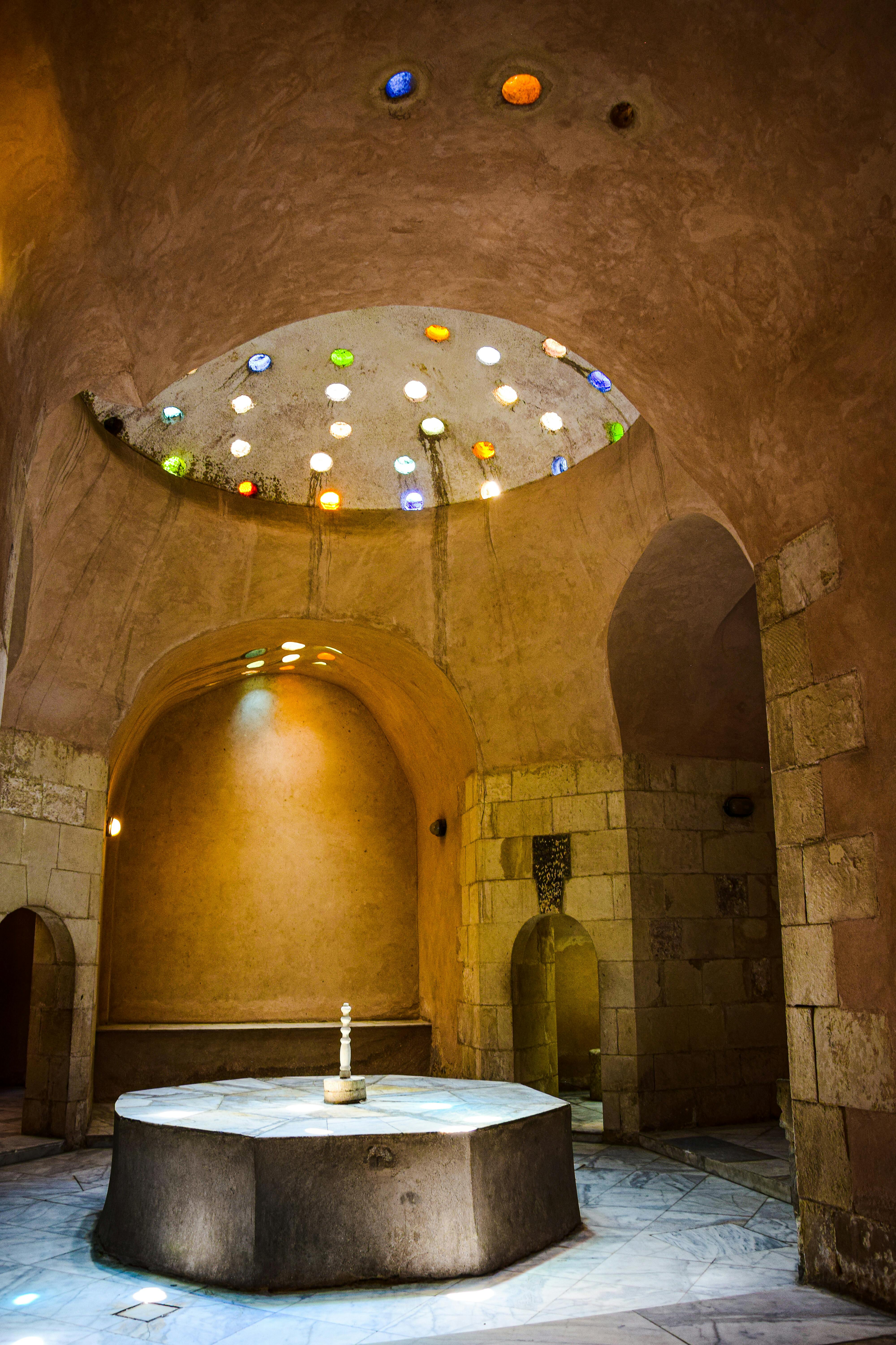 Interior of Hammam of Sultan Inal · Free Stock Photo