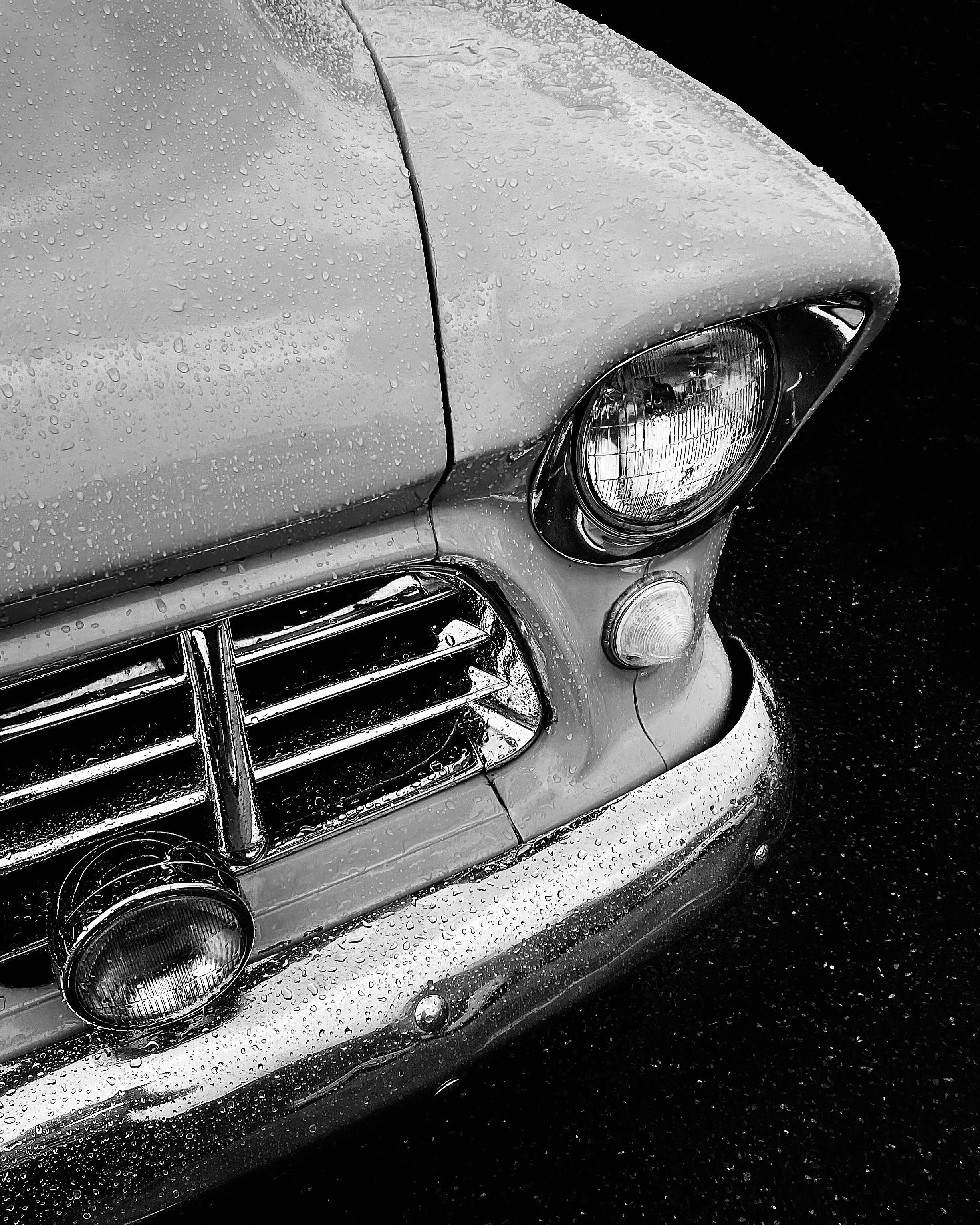 Grayscale Photo of a Vehicle · Free Stock Photo