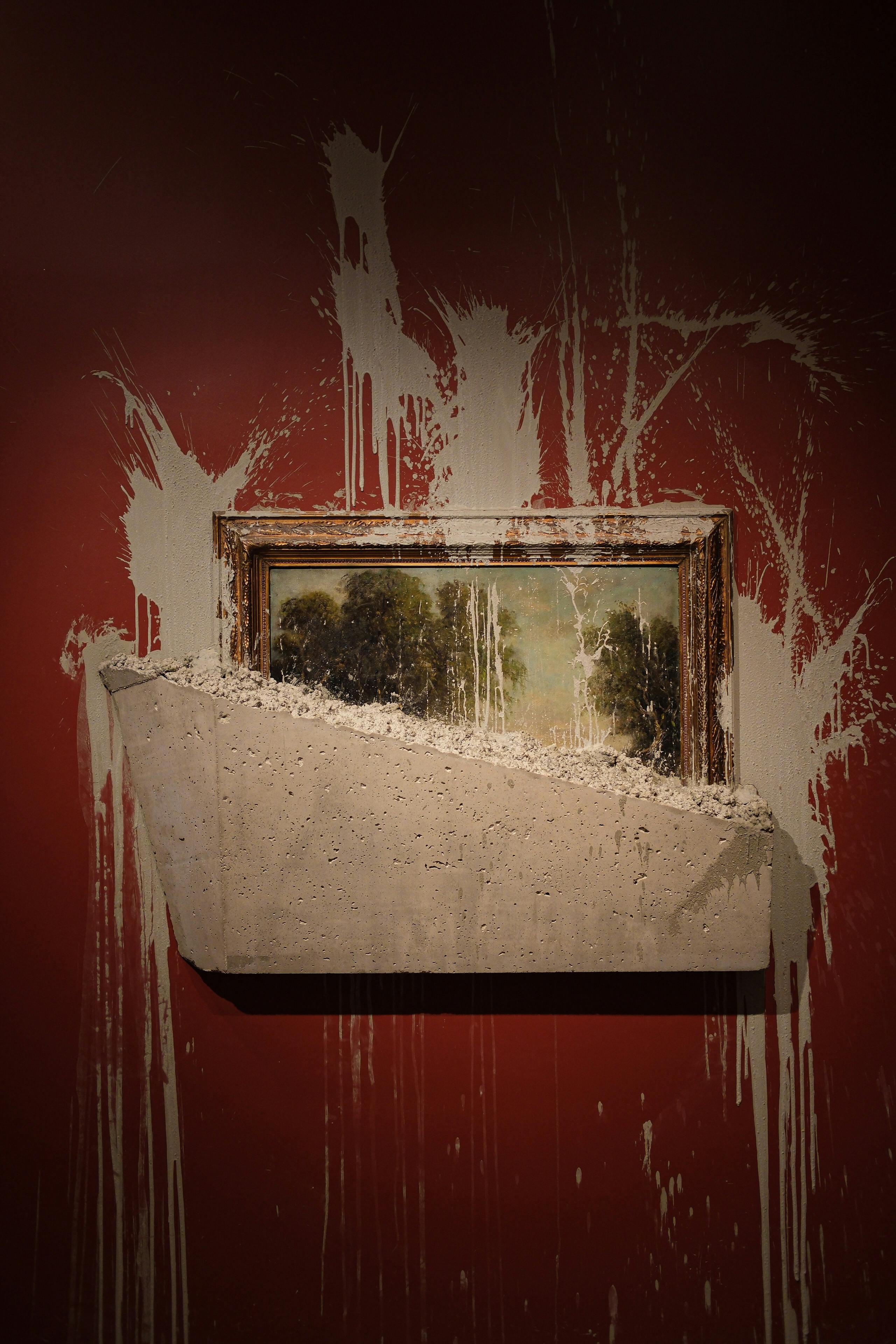 Destroyed Painting on Wall · Free Stock Photo