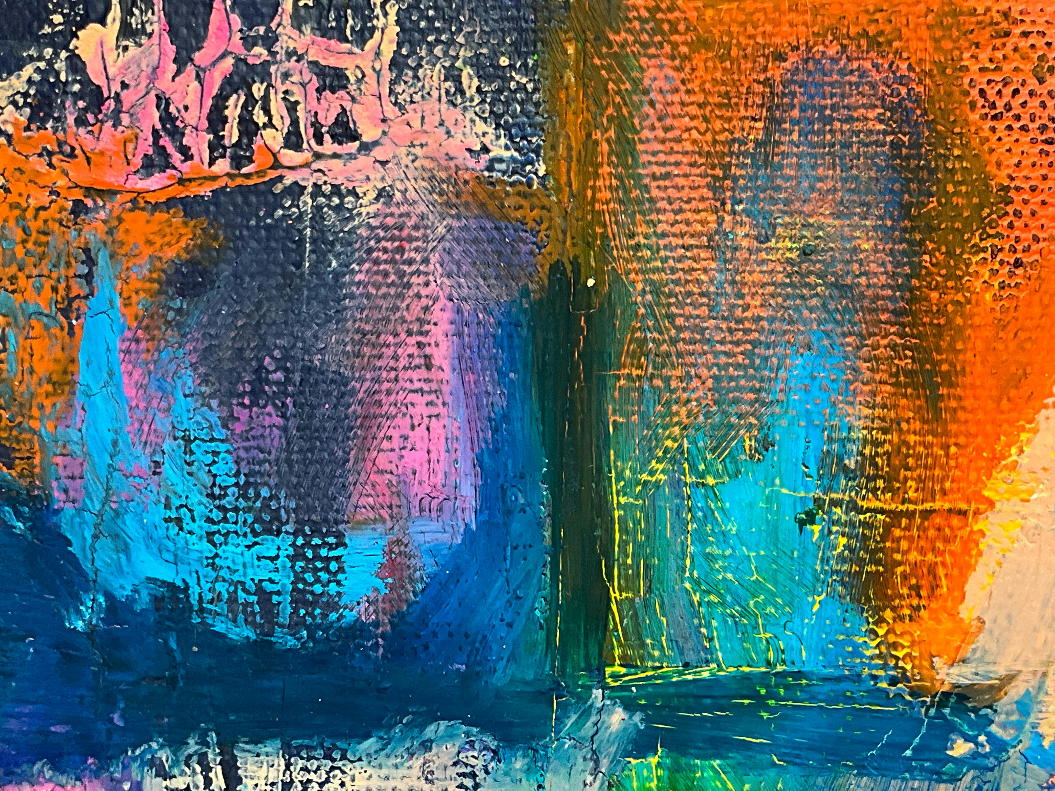 Abstract expressionist painting: Detail · Free Stock Photo