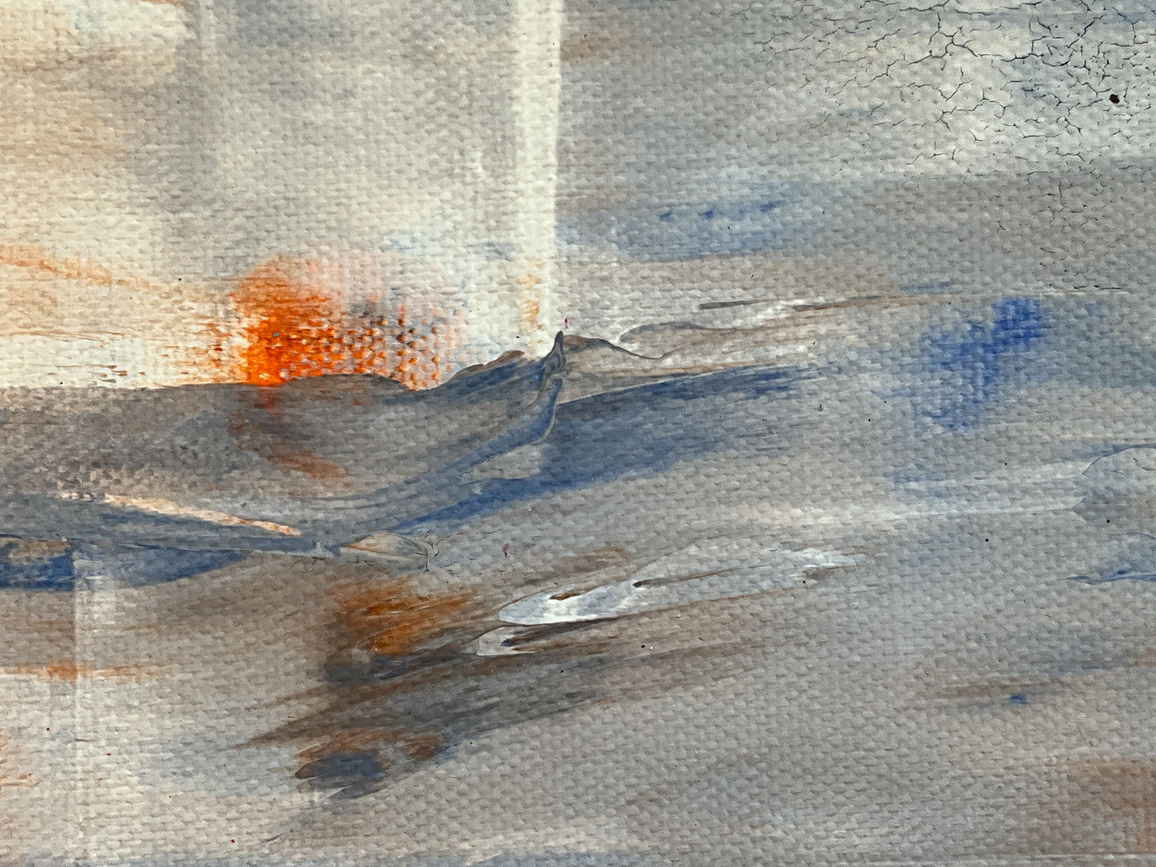 Abstract Stains of White Paint · Free Stock Photo