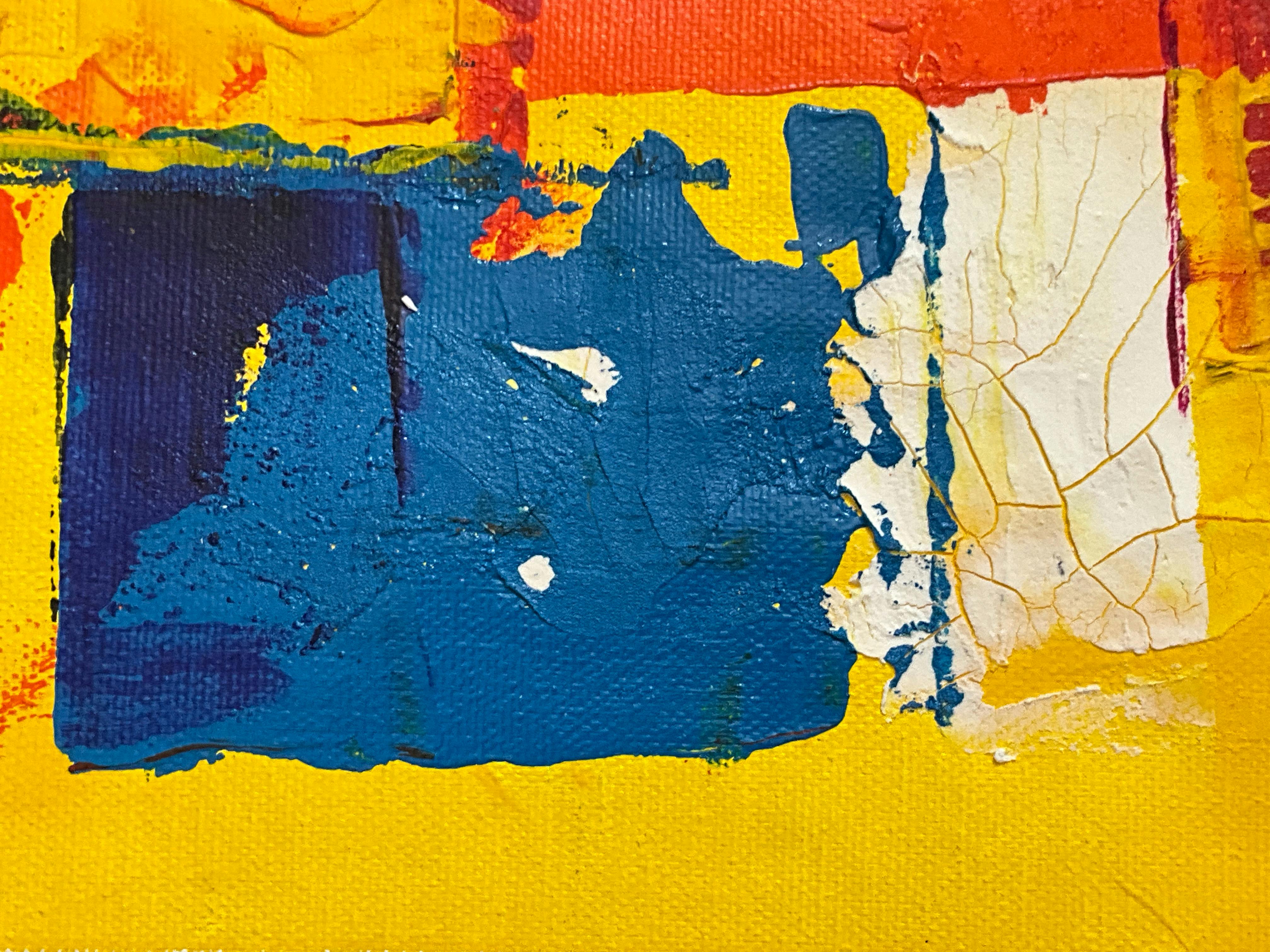 Abstract expressionist painting: Detail · Free Stock Photo