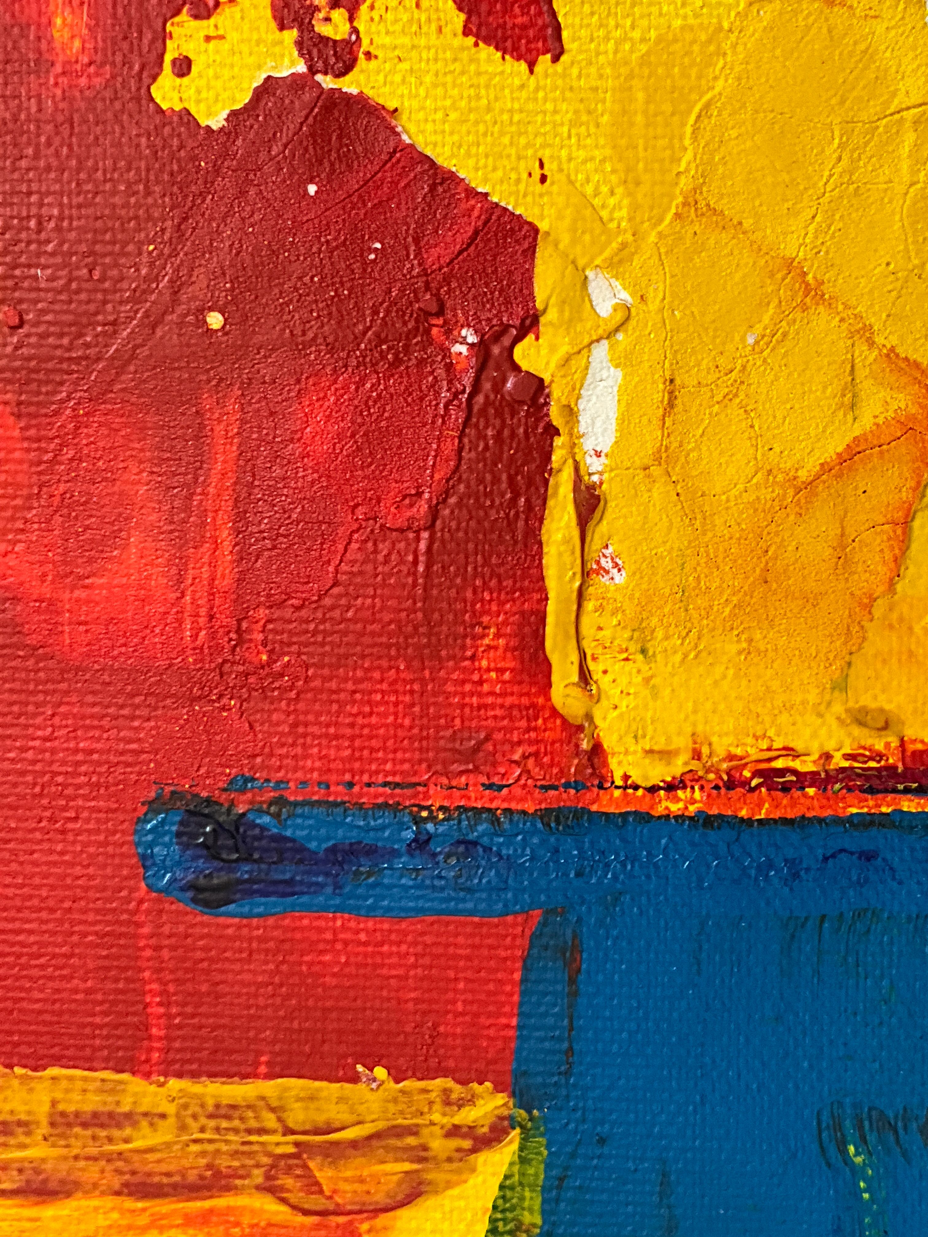Lukisan Abstrak Warna Warni · Foto Stok Gratis