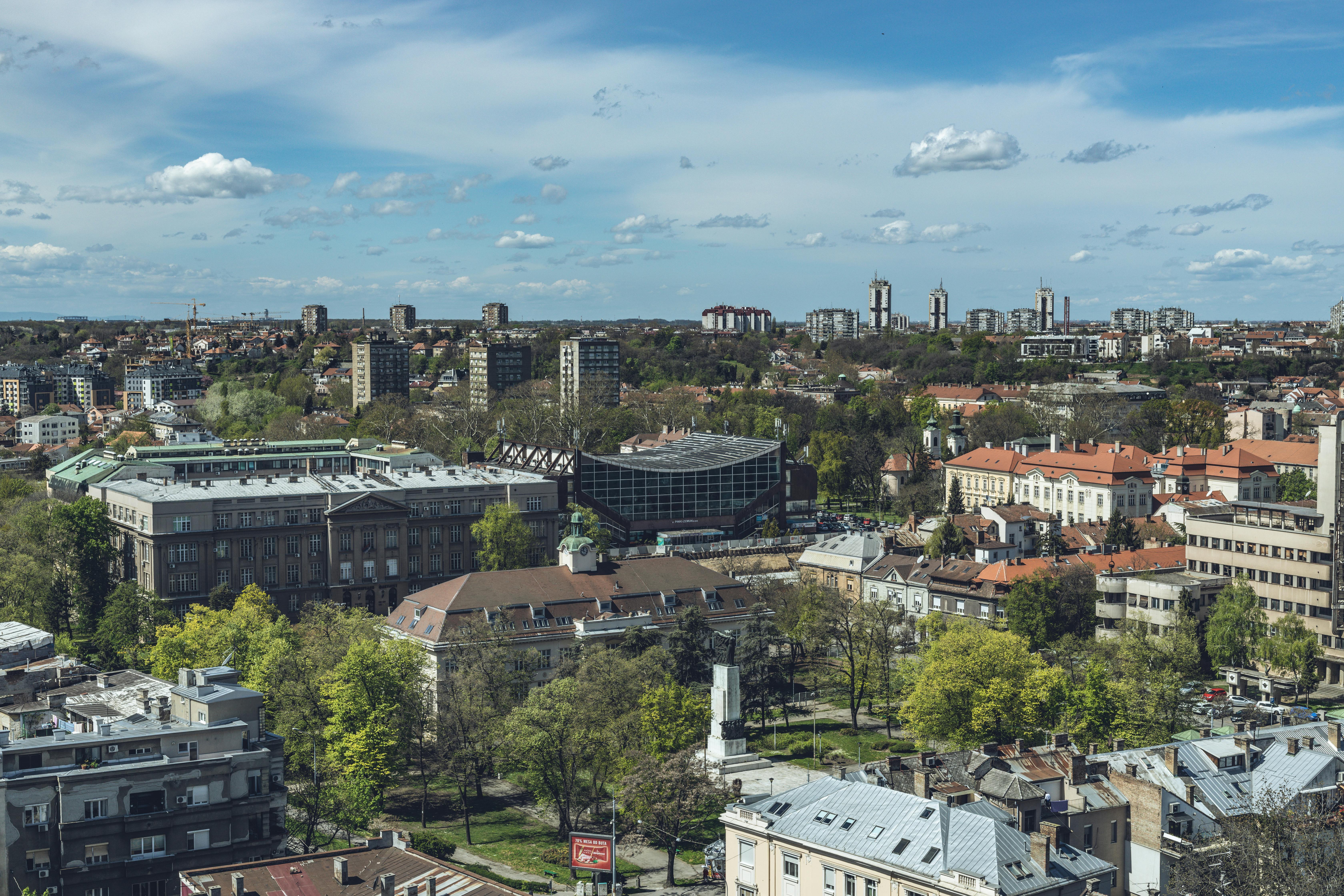 Panoramic View of Belgrade, Serbia · Free Stock Photo