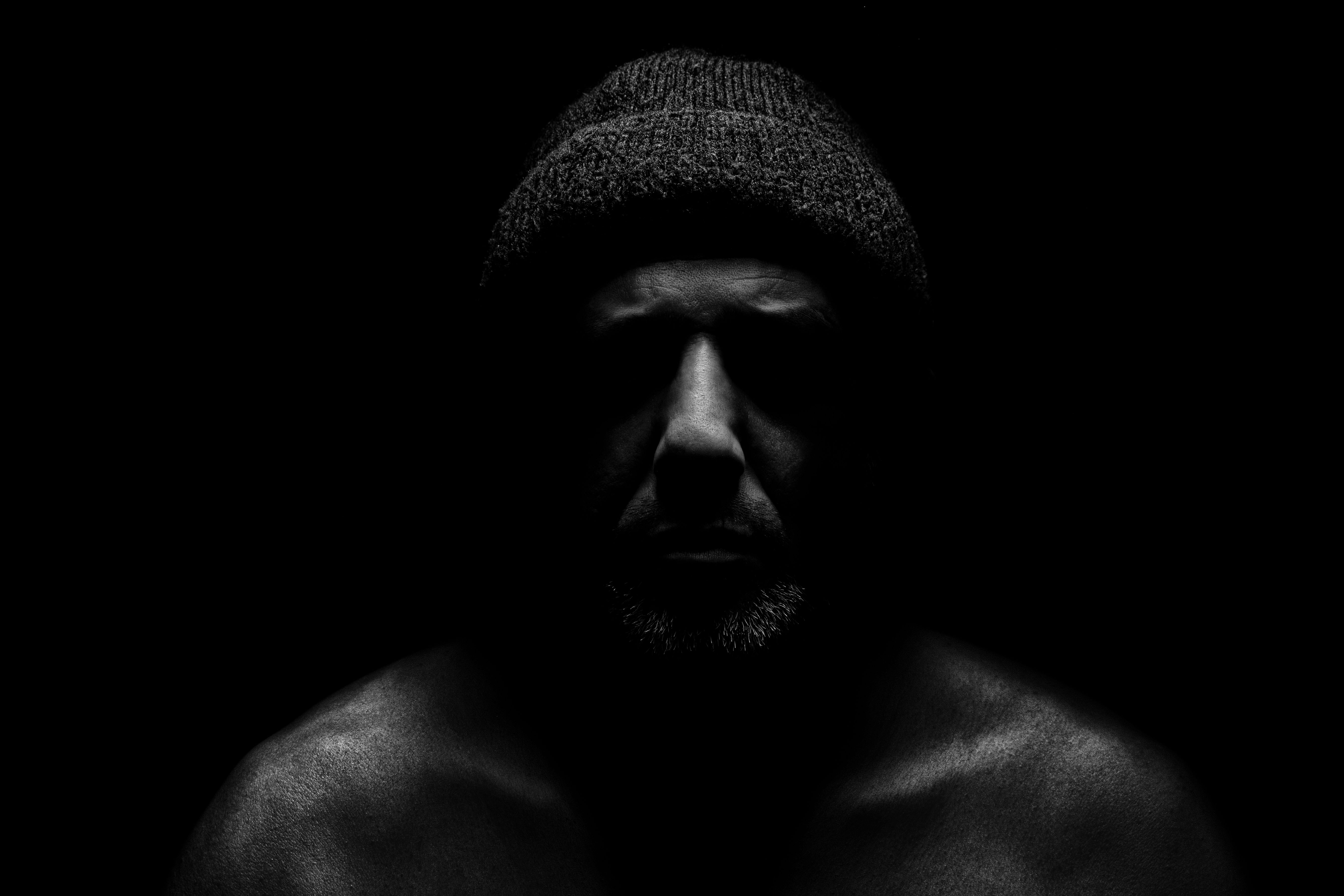 Photo gratuite de adulte, artistique, atmosphérique, barbe, chapeau ...