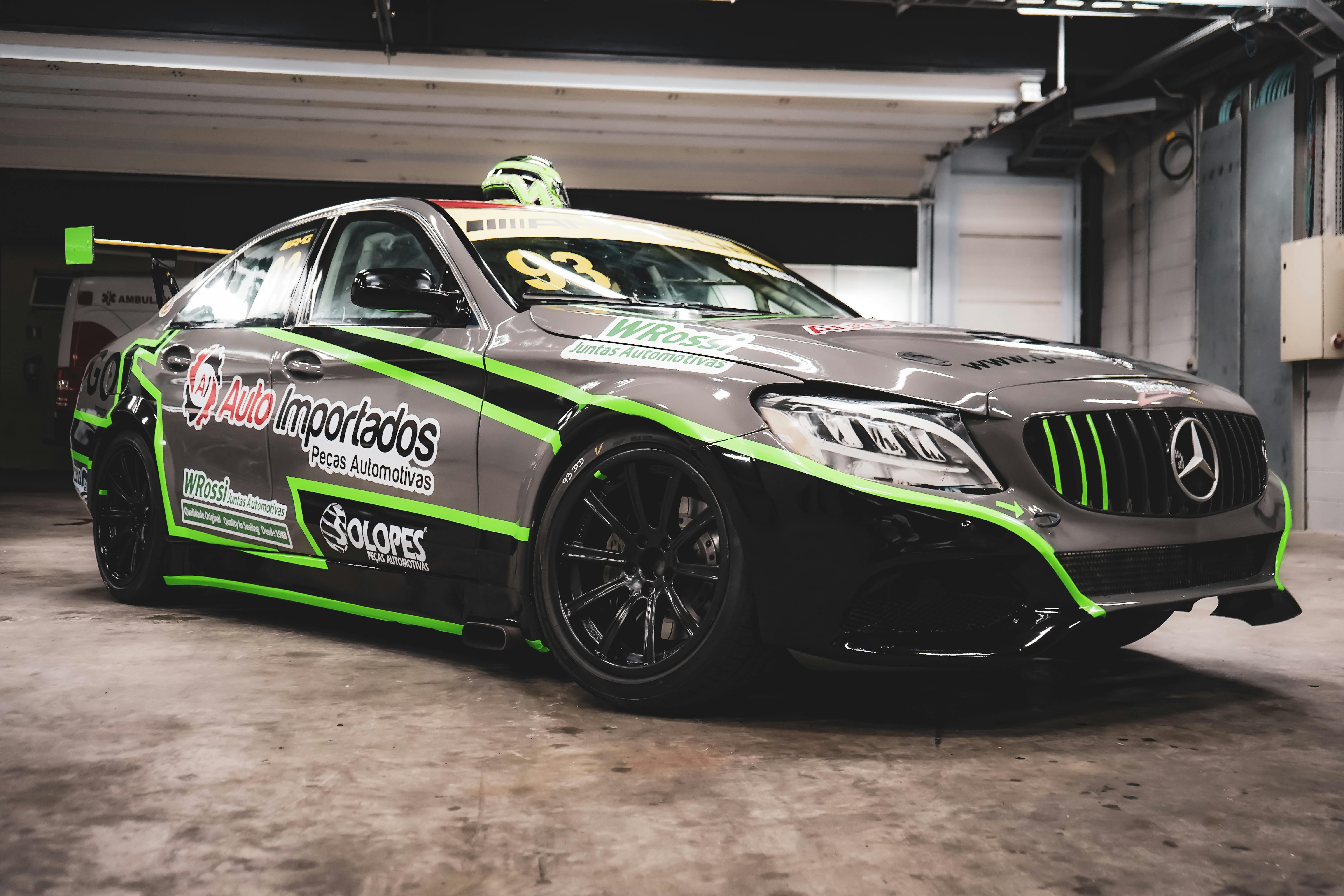 A Mercedes-Benz Race Car · Free Stock Photo