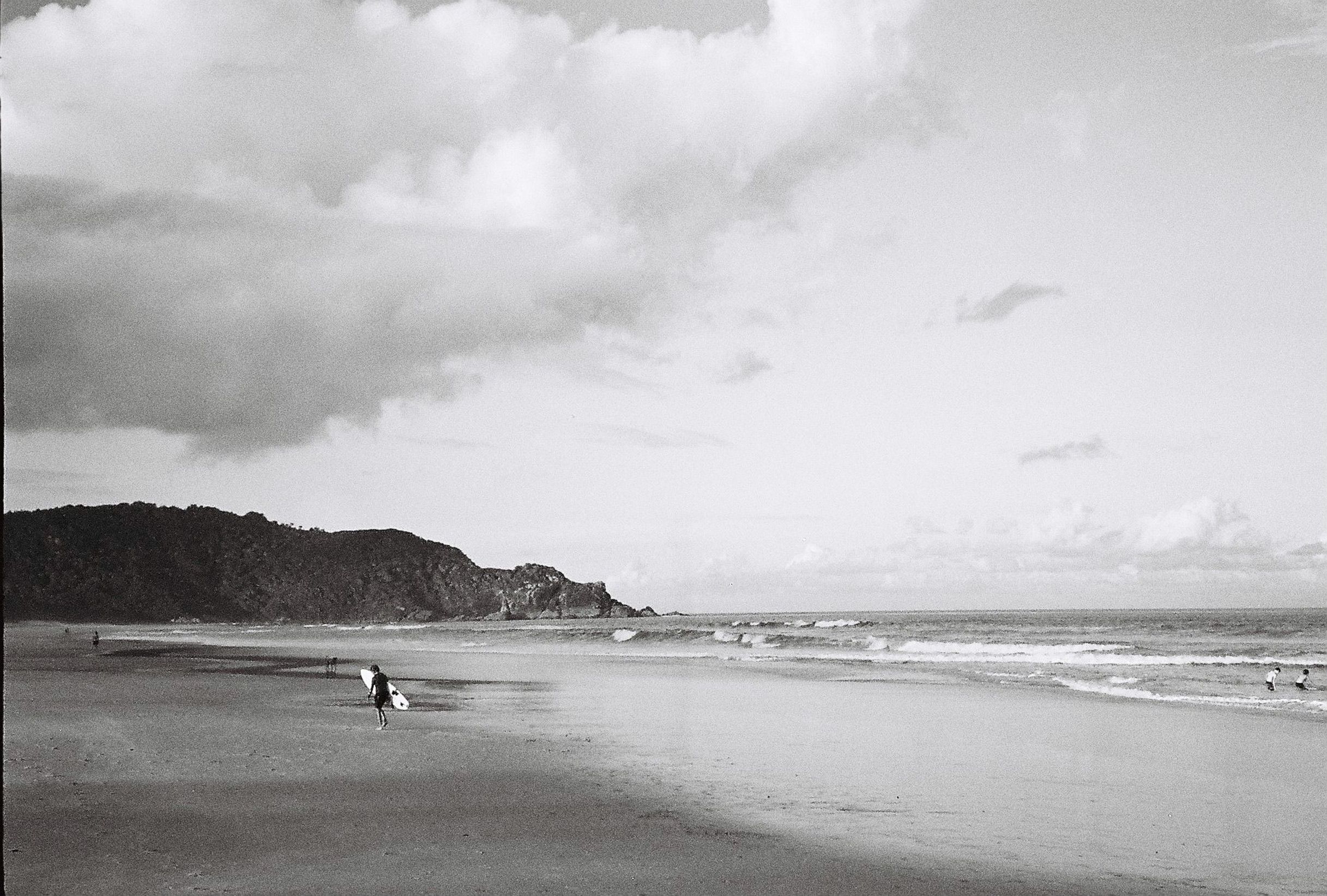 Black and White Picture of Steps Leading to Nowhere on the Beach · Free ...