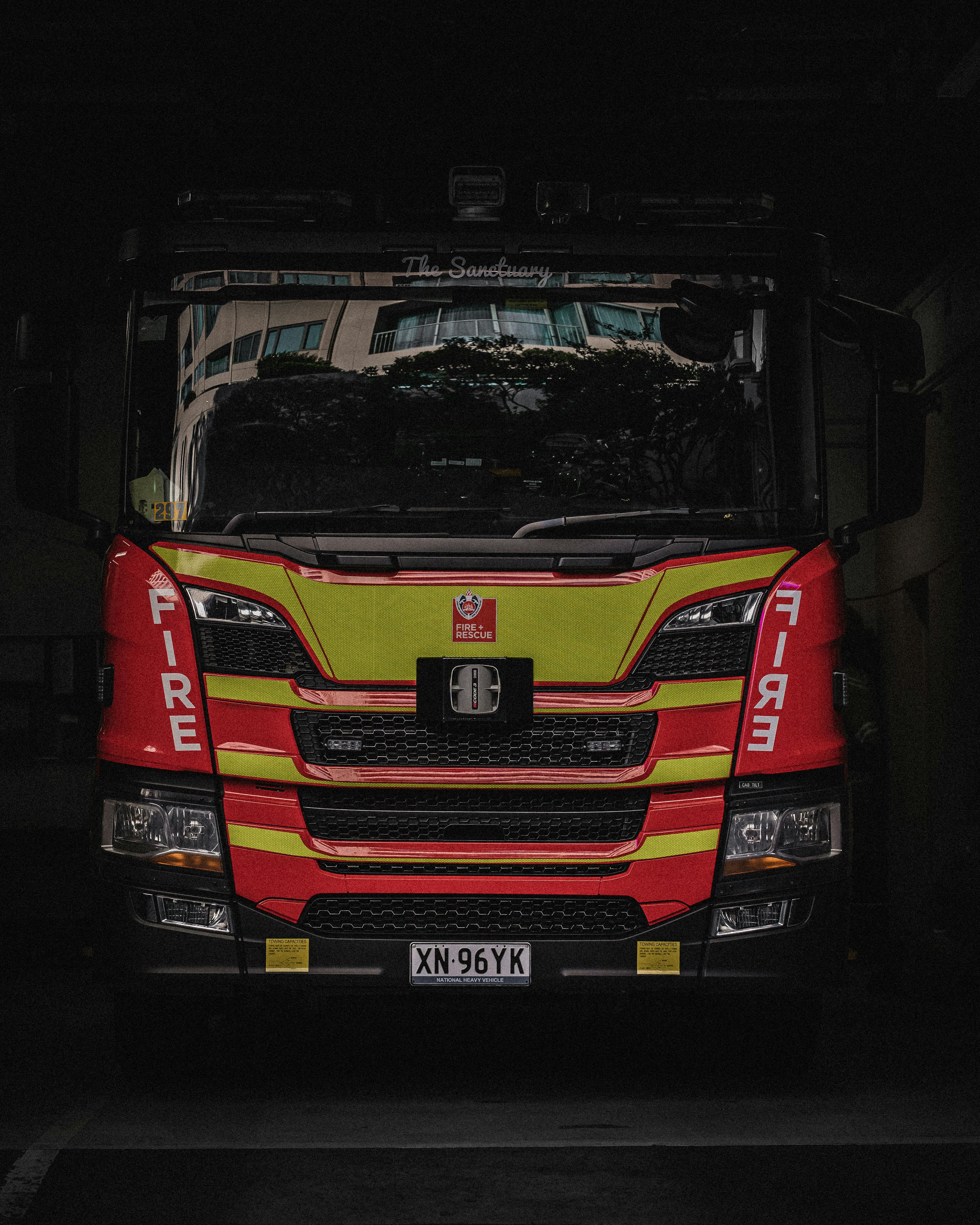 Yellow Firetruck · Free Stock Photo