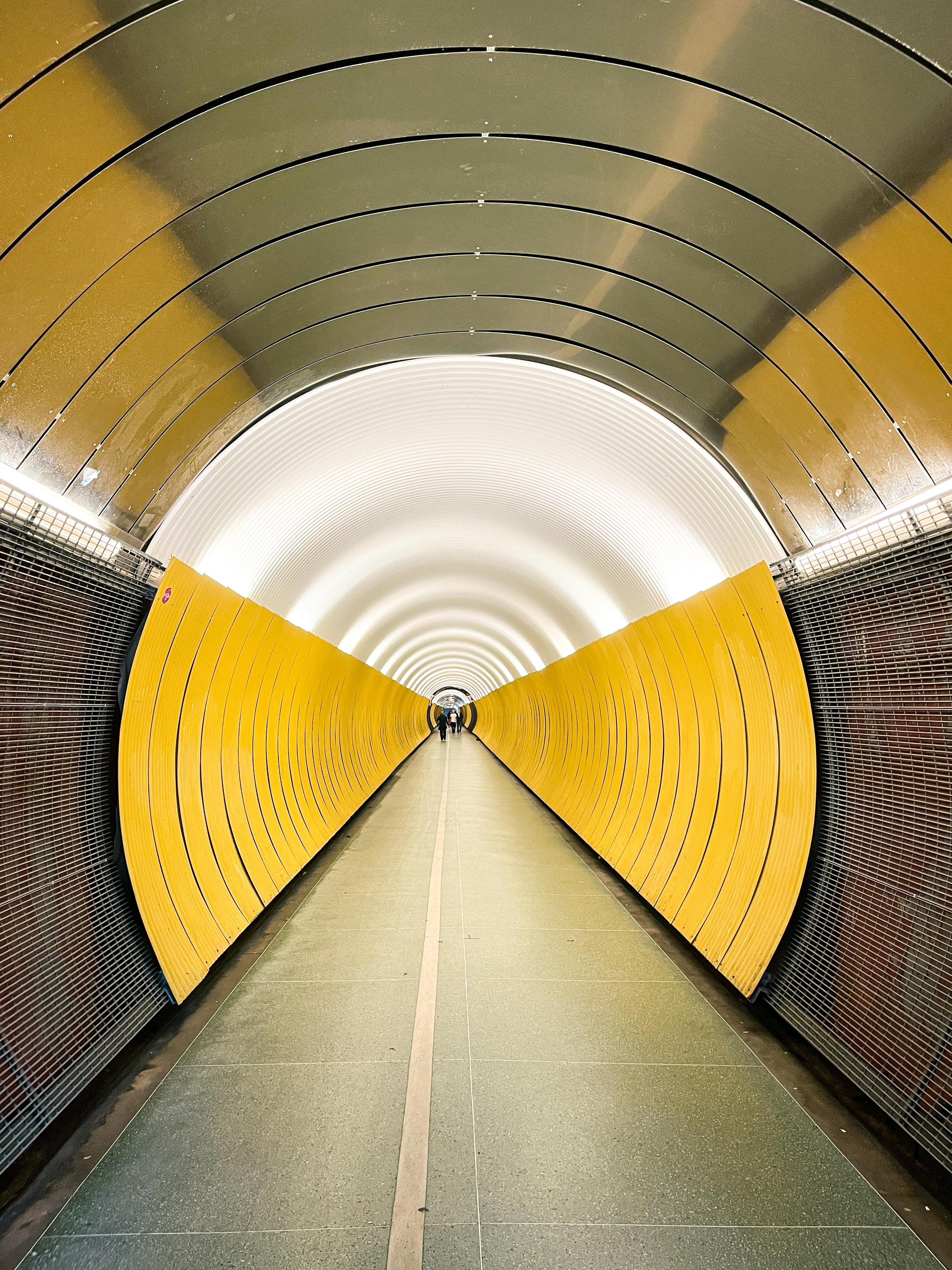 Tunnel in Diminishing Perspective · Free Stock Photo