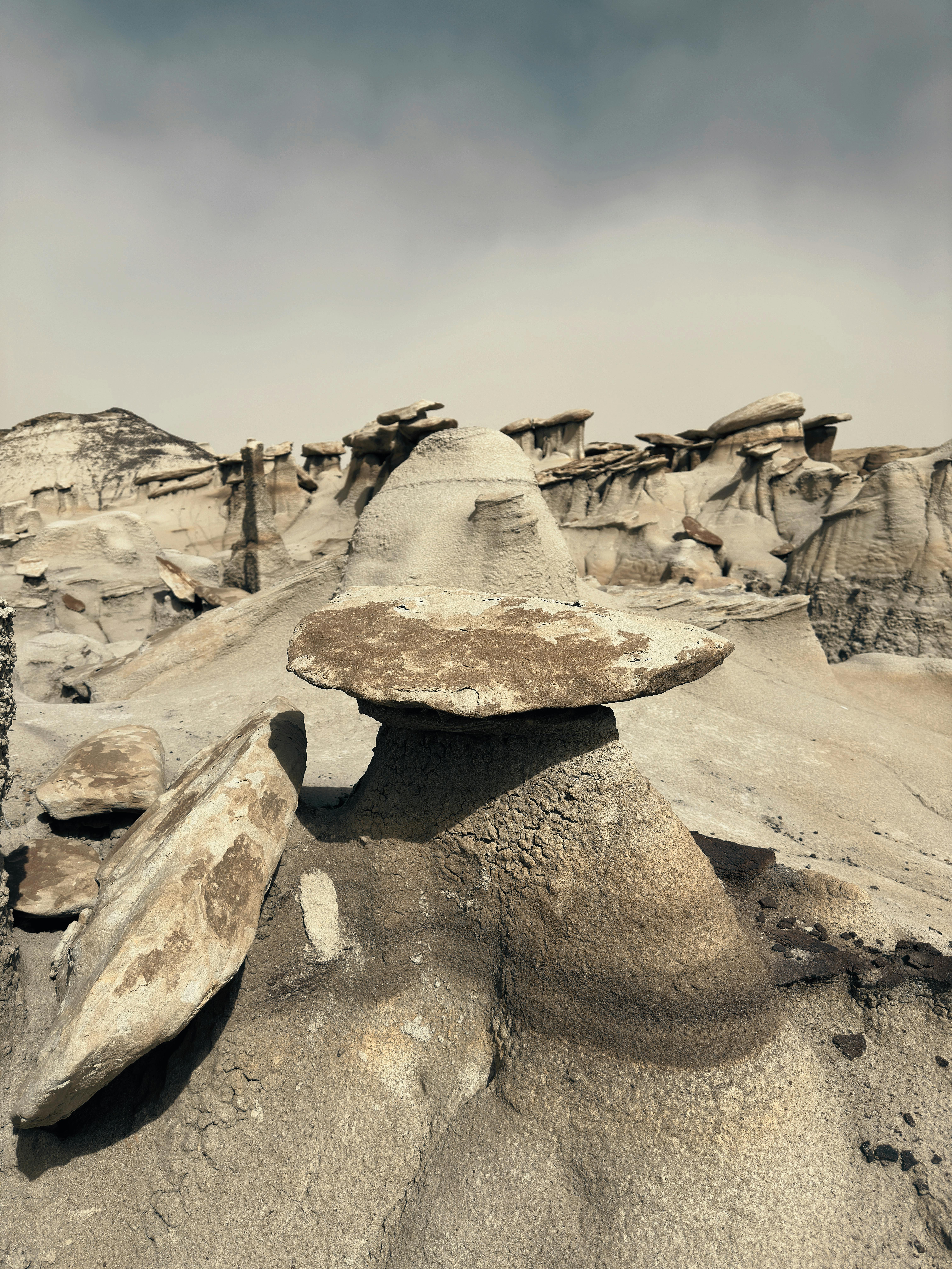 Barren Rock Formations on Desert in USA · Free Stock Photo