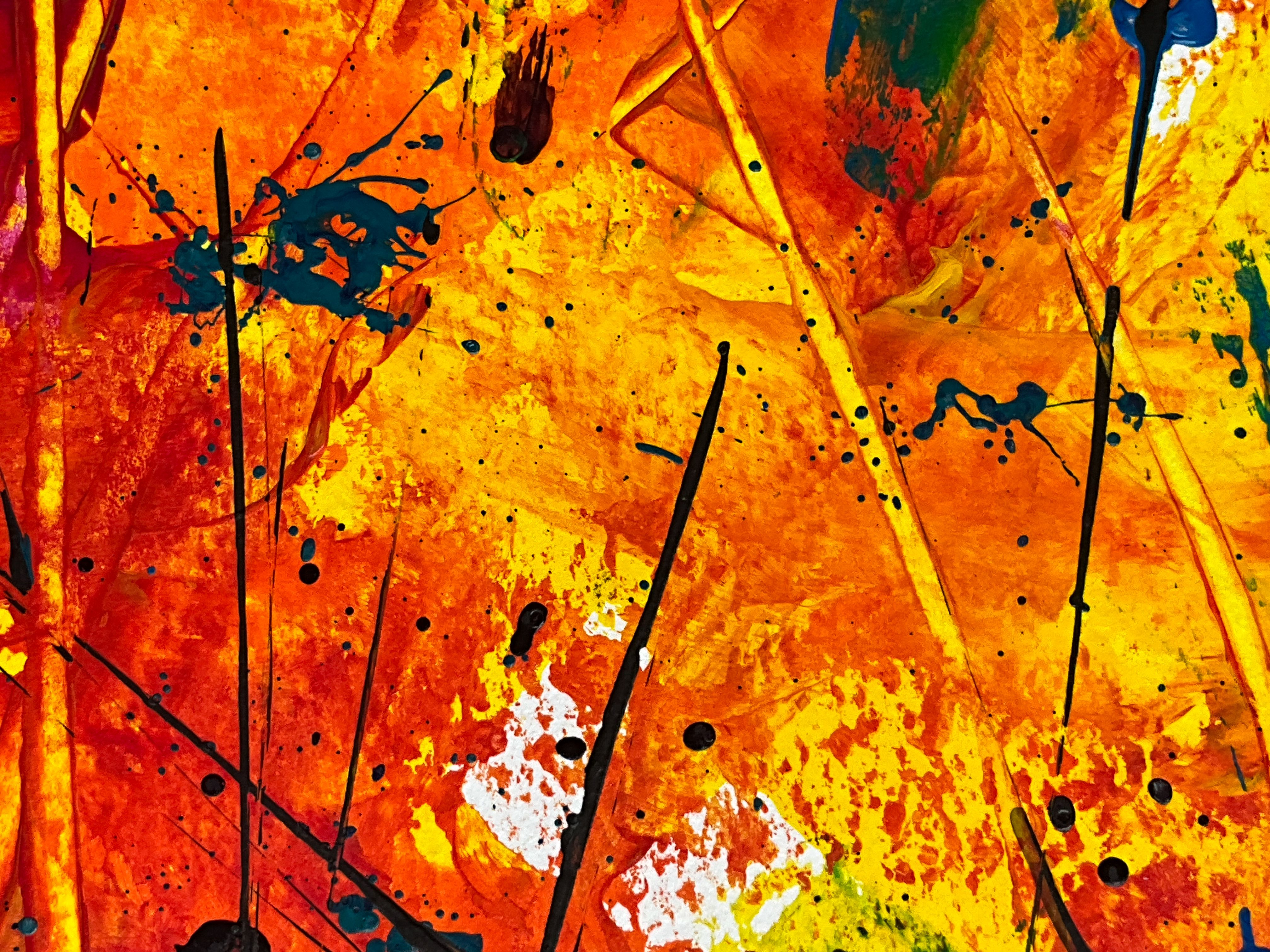Foto de stock gratuita sobre abstracto, acrílico, acuarelas, amarillo ...