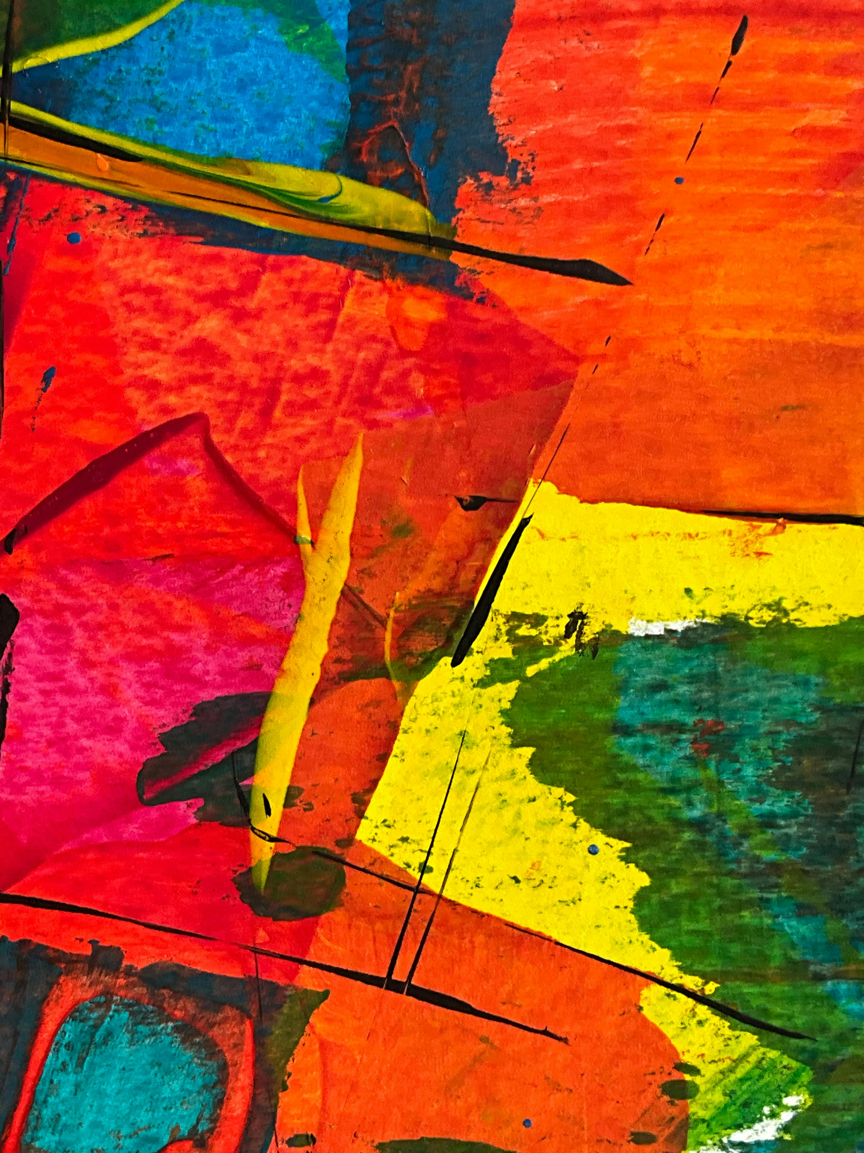 Abstract Color Painting · Free Stock Photo