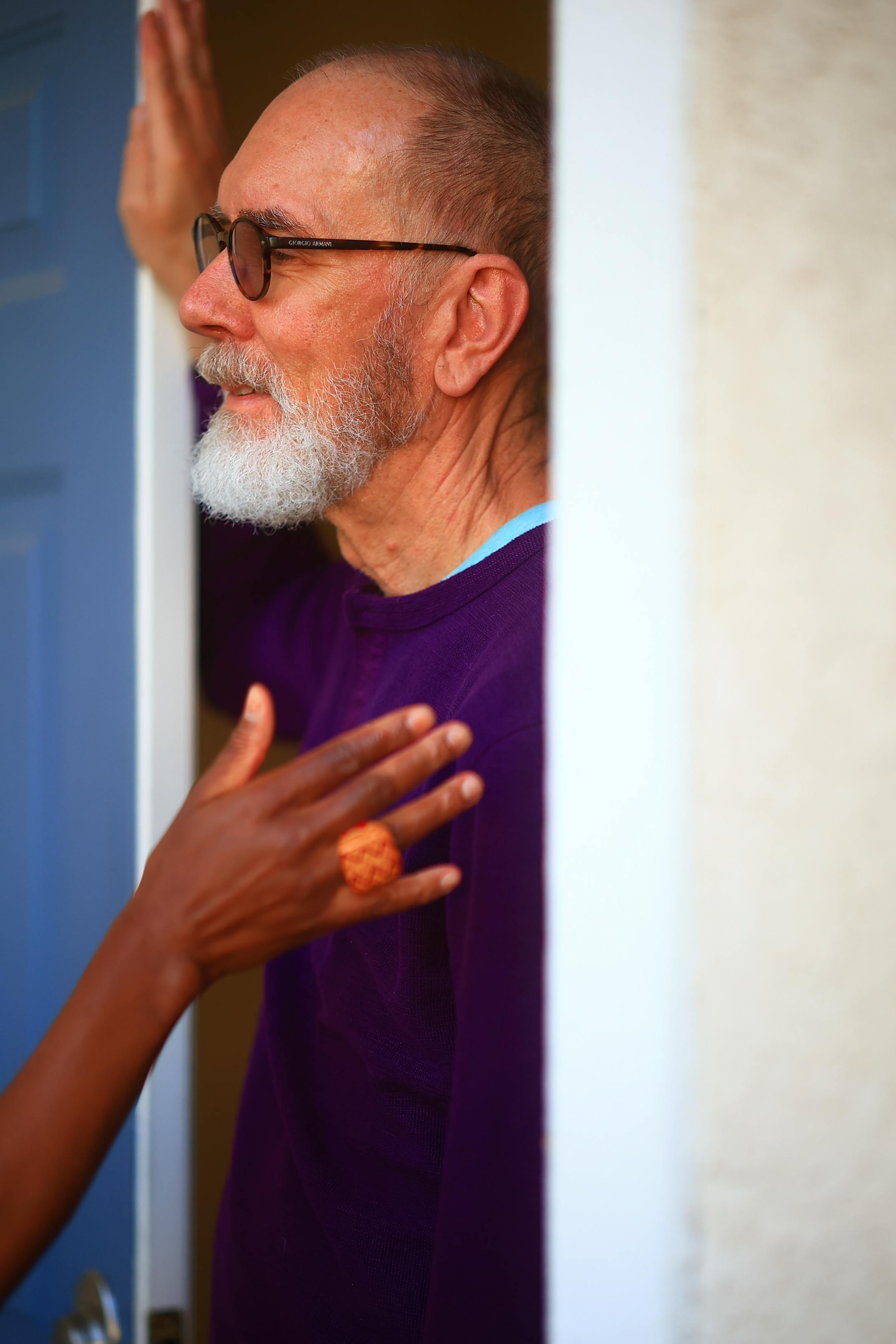 Hand on Man Chest · Free Stock Photo