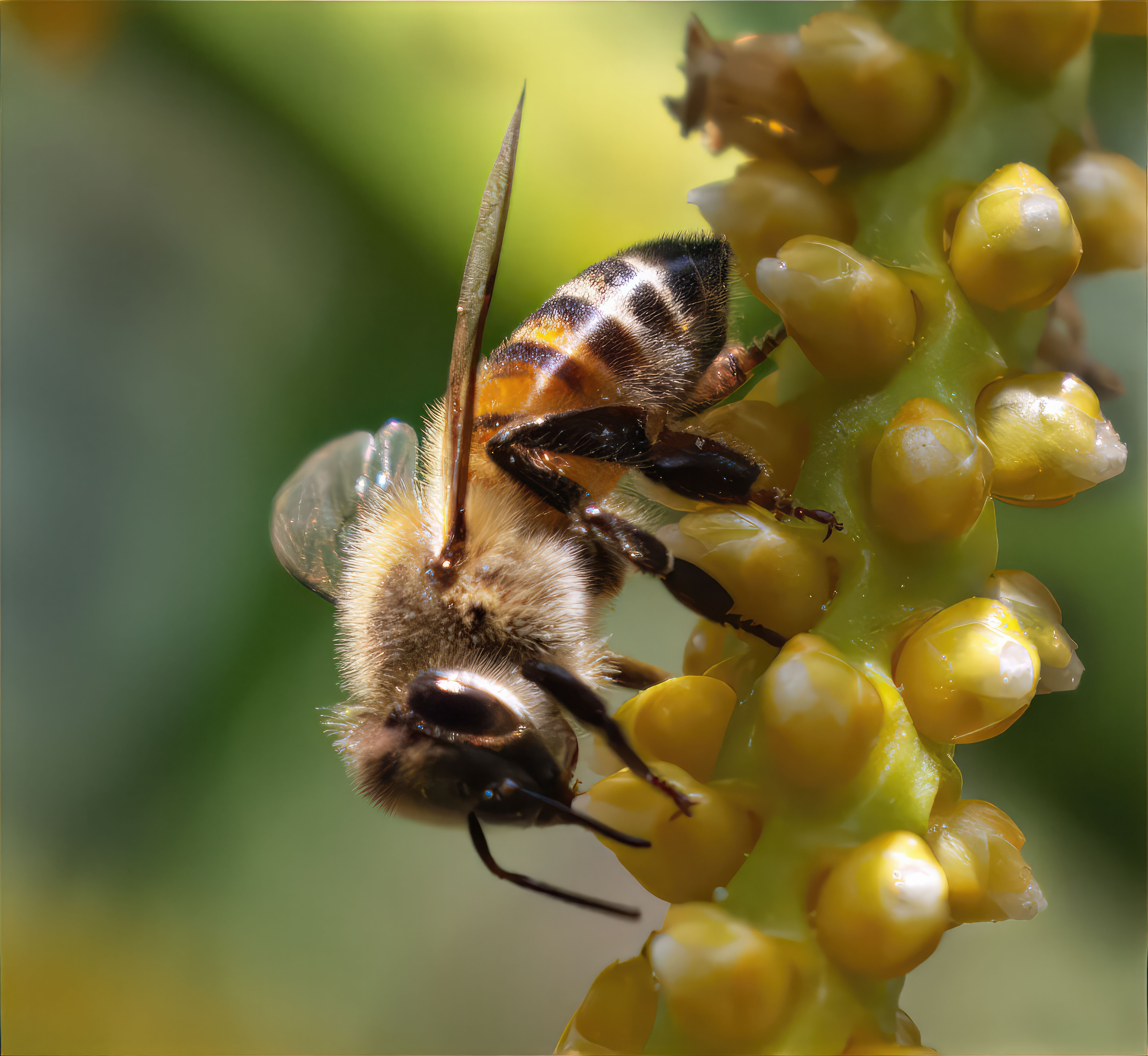 Close-up Photo of a Bee · Free Stock Photo