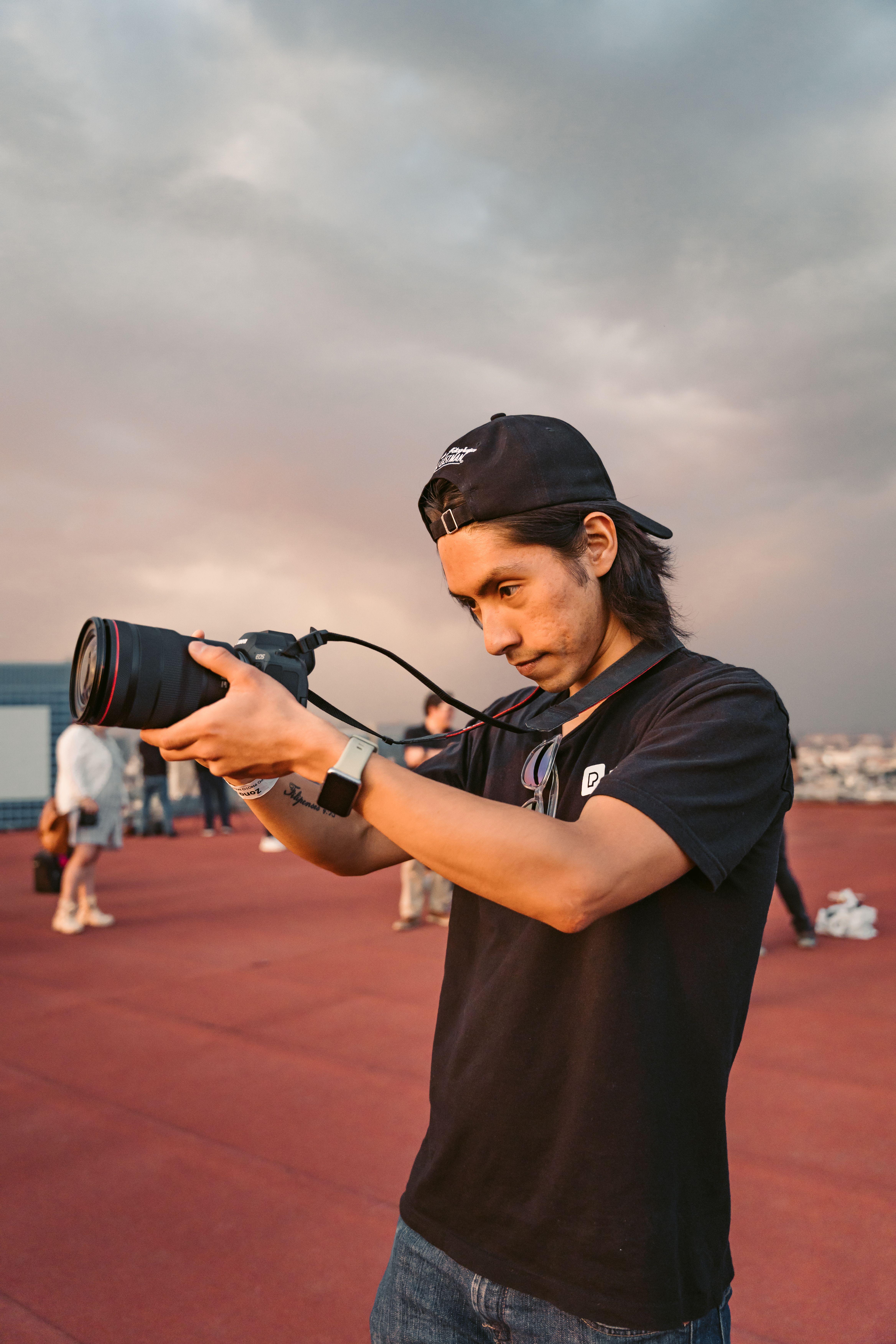 Photographer with Camera · Free Stock Photo
