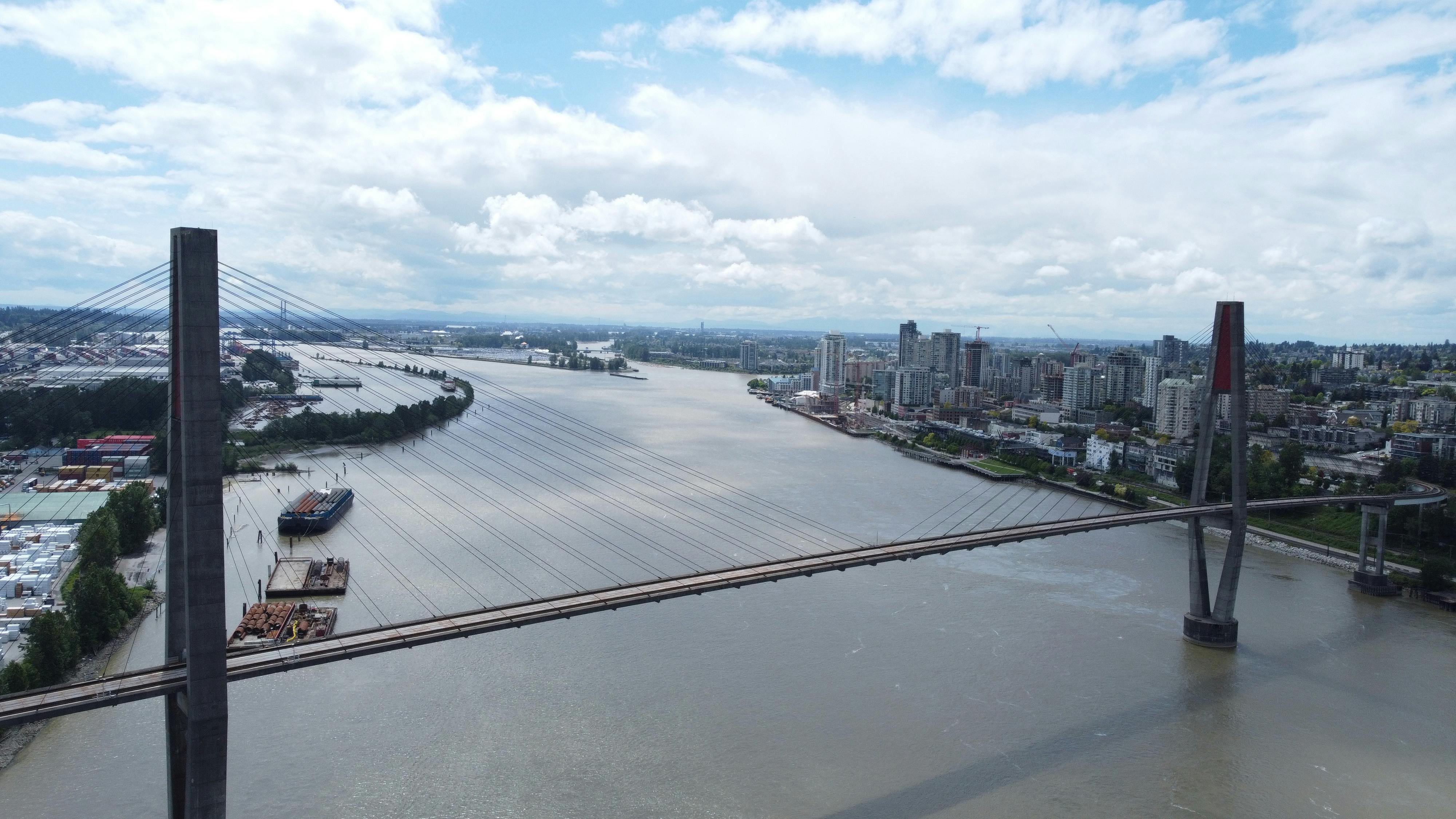 Aerial Photography of Great Seto Bridge over the River · Free Stock Photo