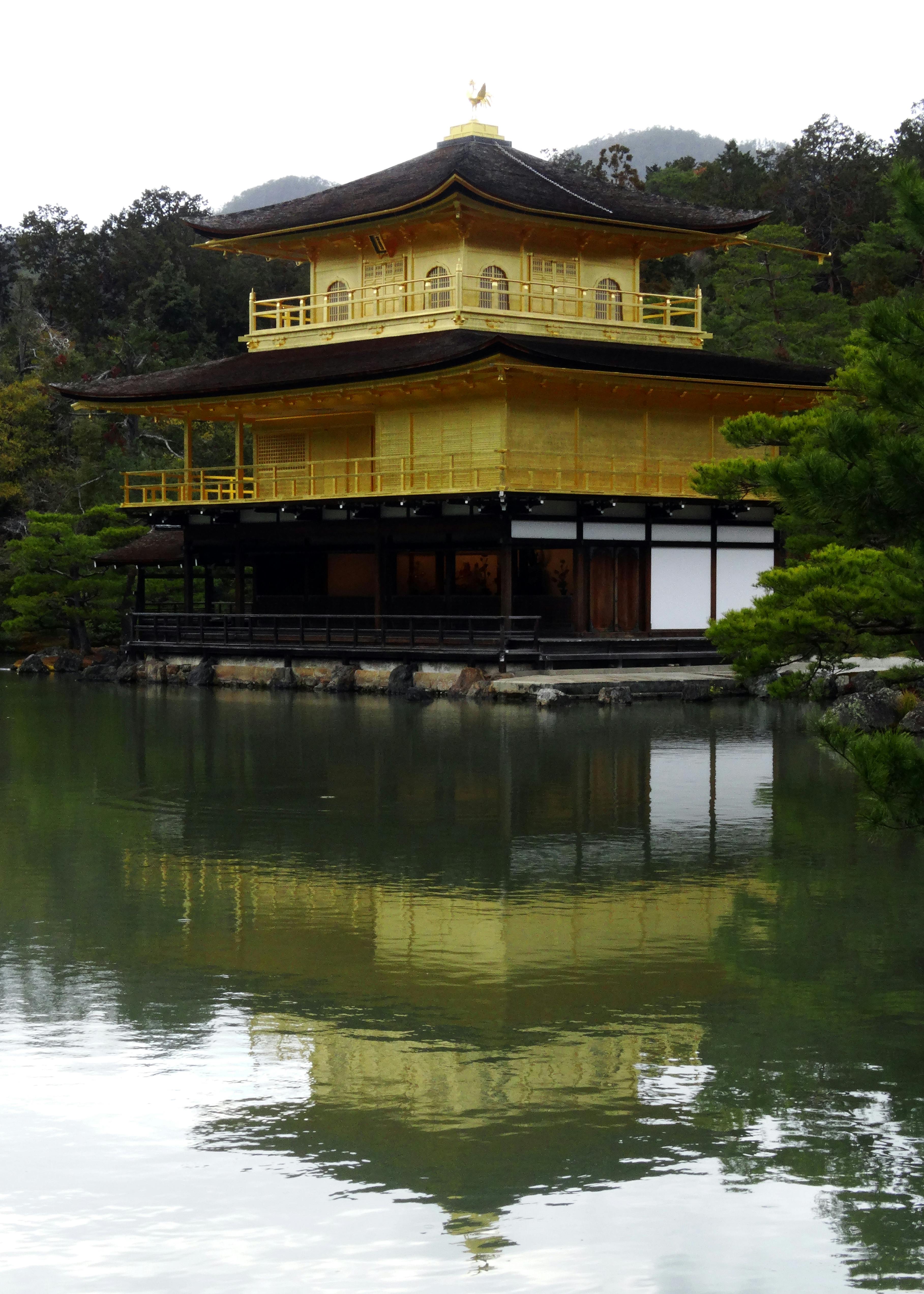 Pagoda Beside Tree's and River · Free Stock Photo