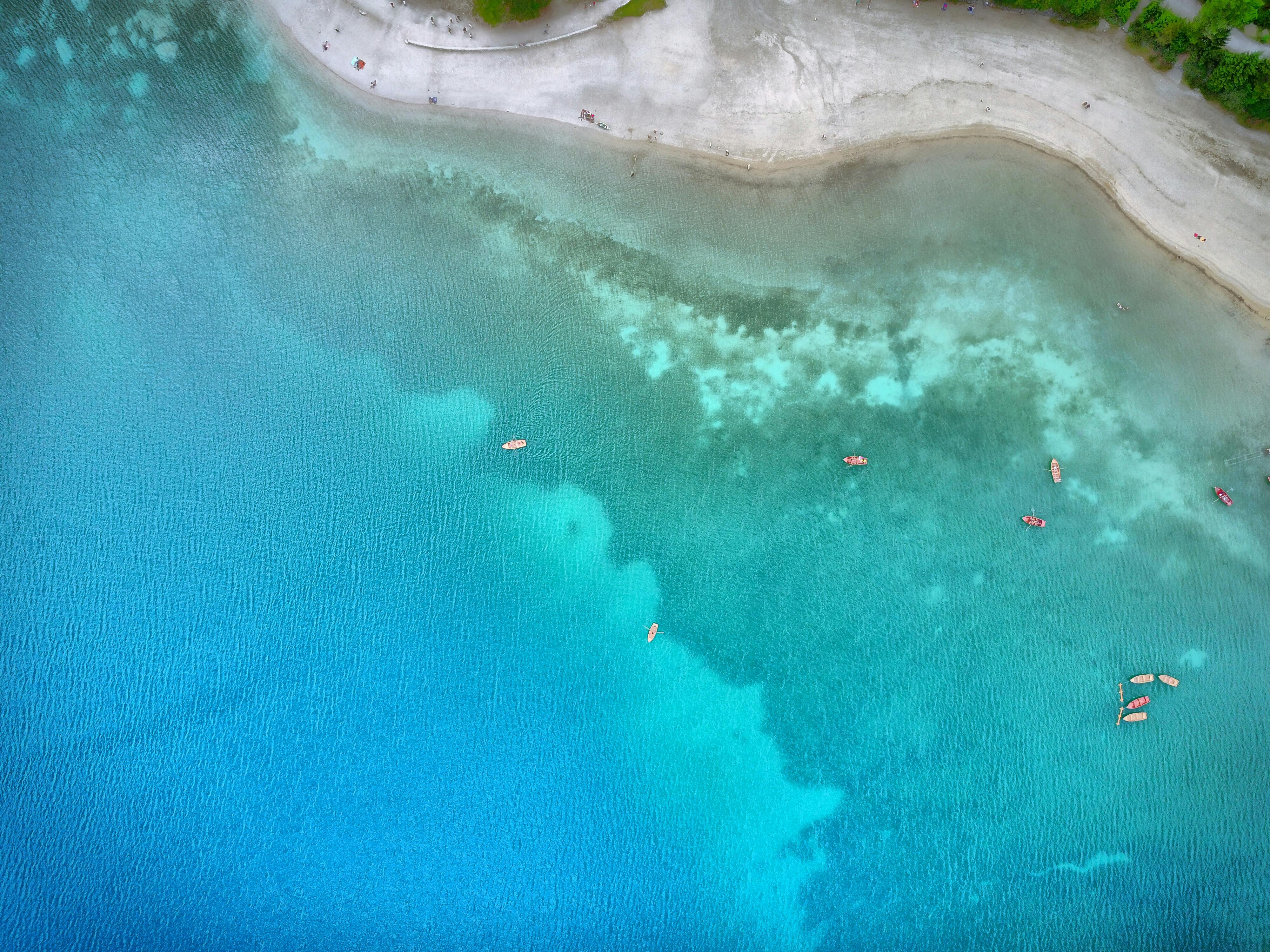 Aerial Photography of Beach · Free Stock Photo