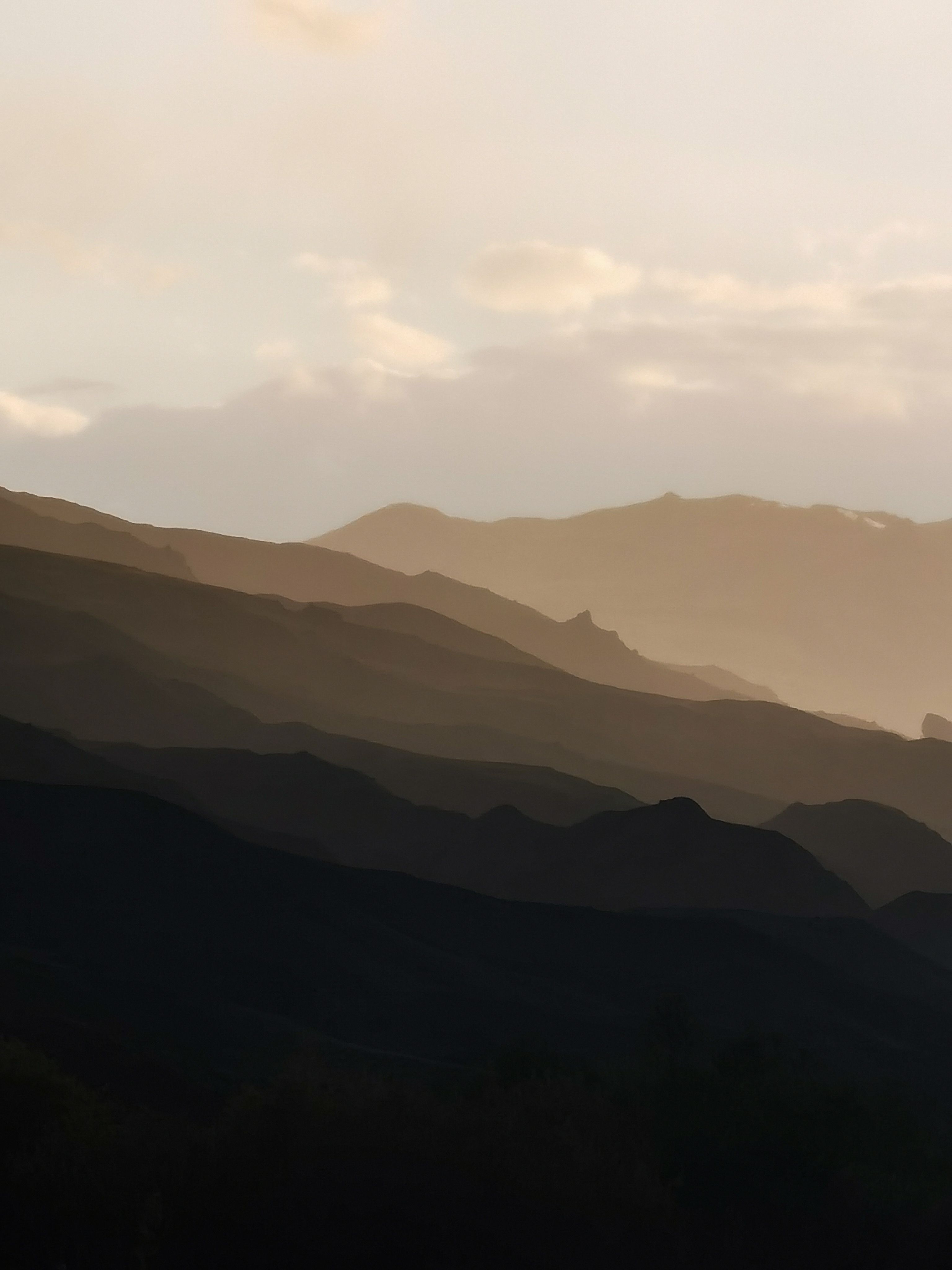 Landscape of Hills · Free Stock Photo