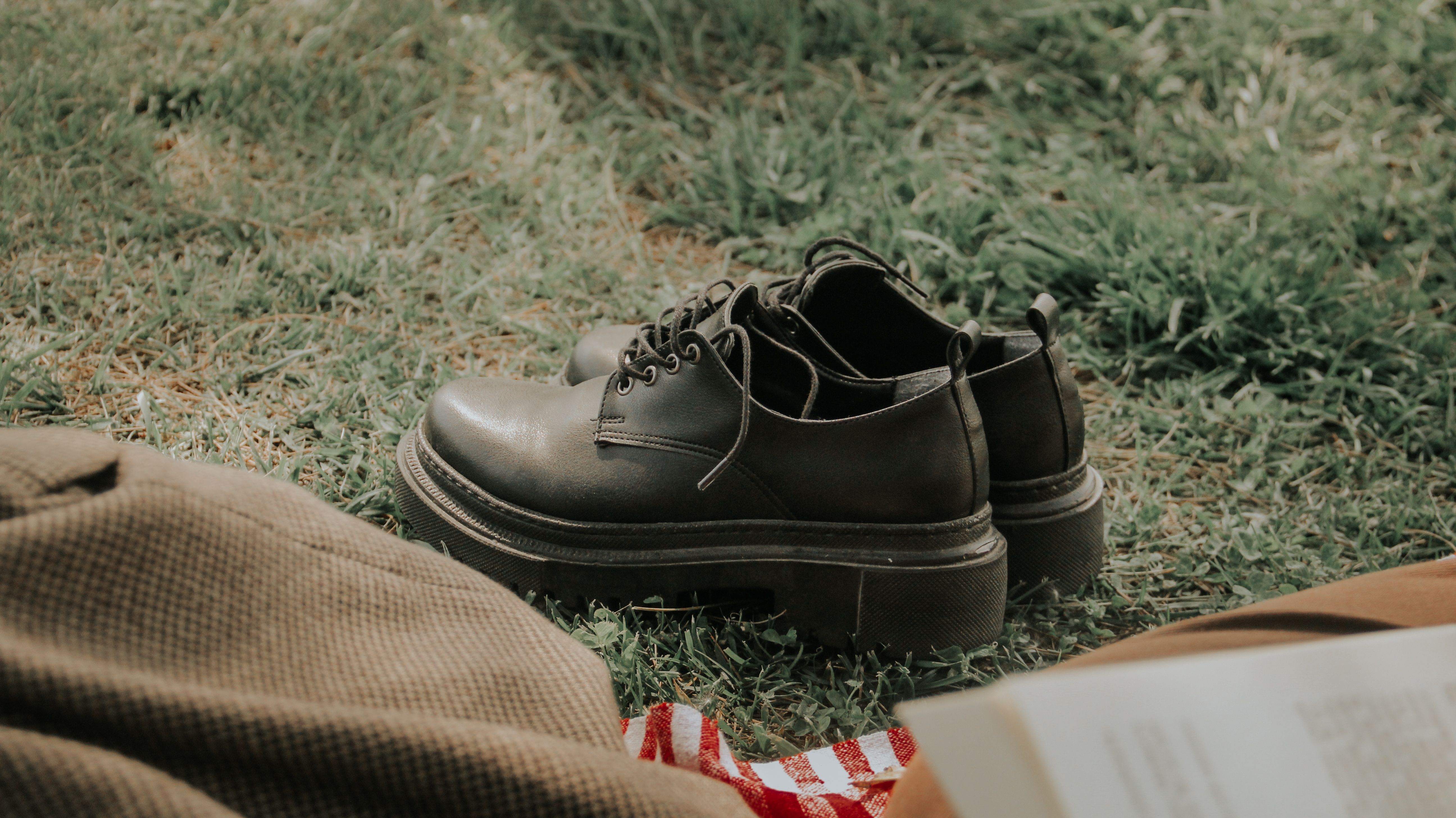 Black Shoes on Ground · Free Stock Photo