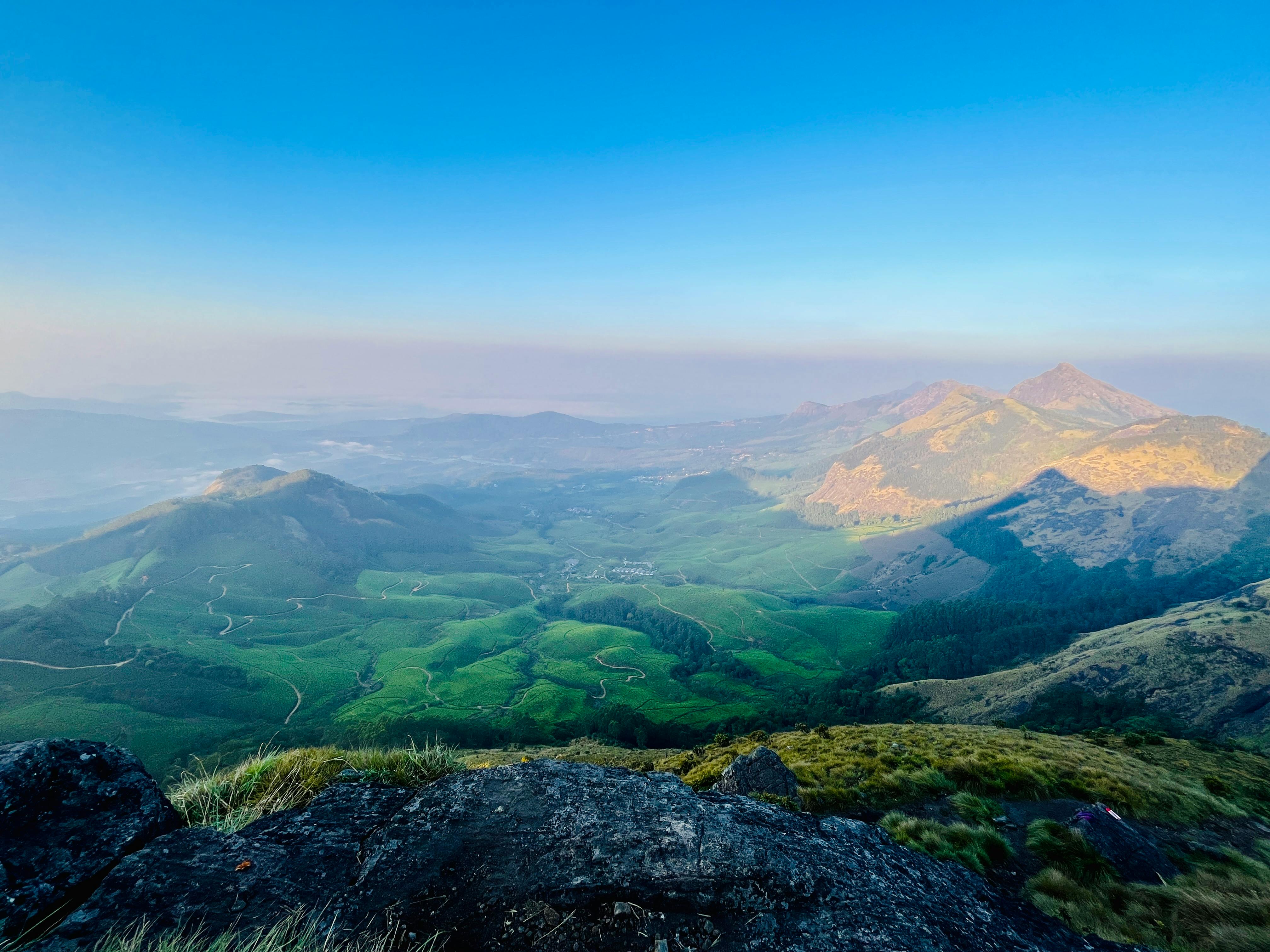 Landscape of Hills · Free Stock Photo