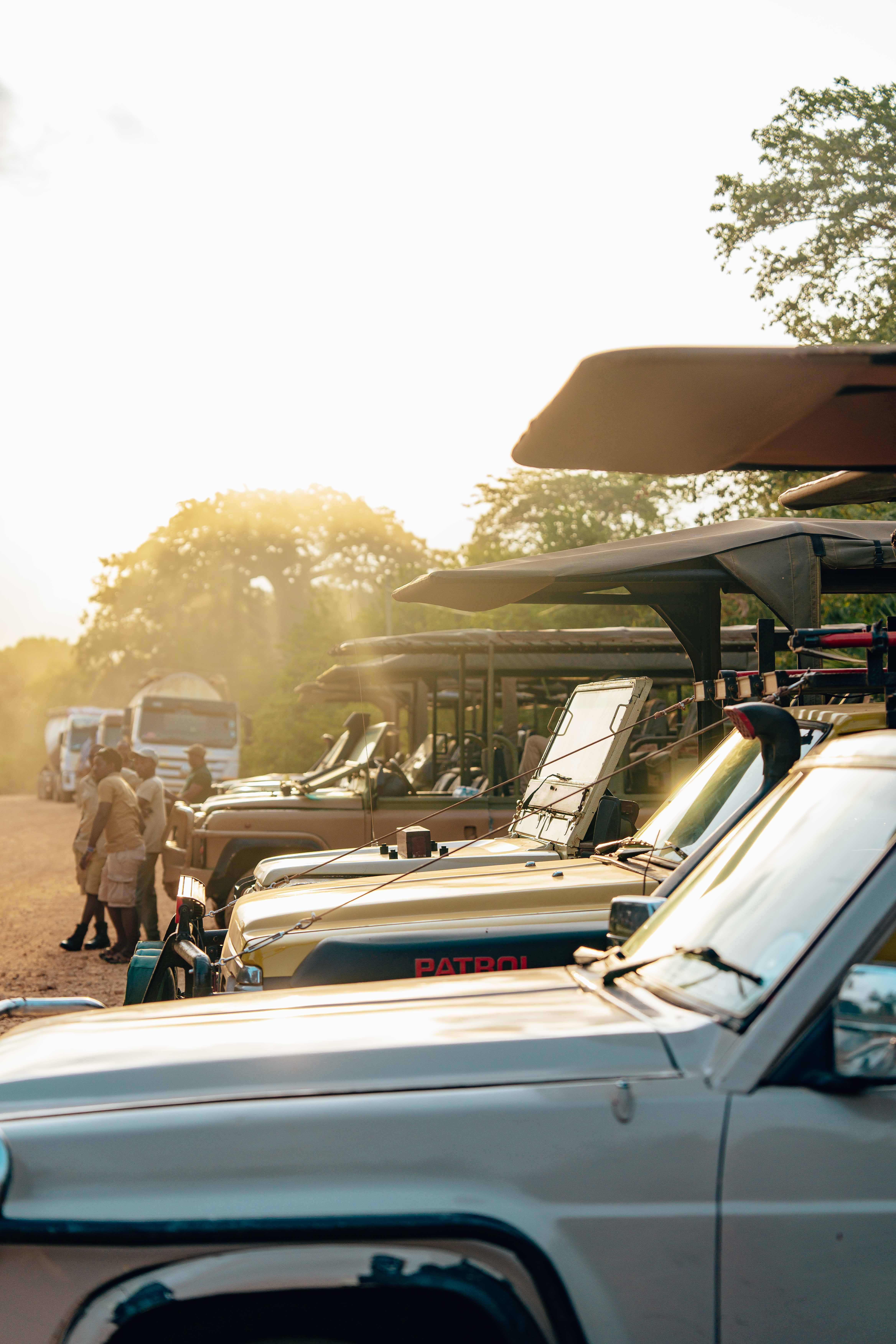 Sunlight over 4x4 Cars · Free Stock Photo