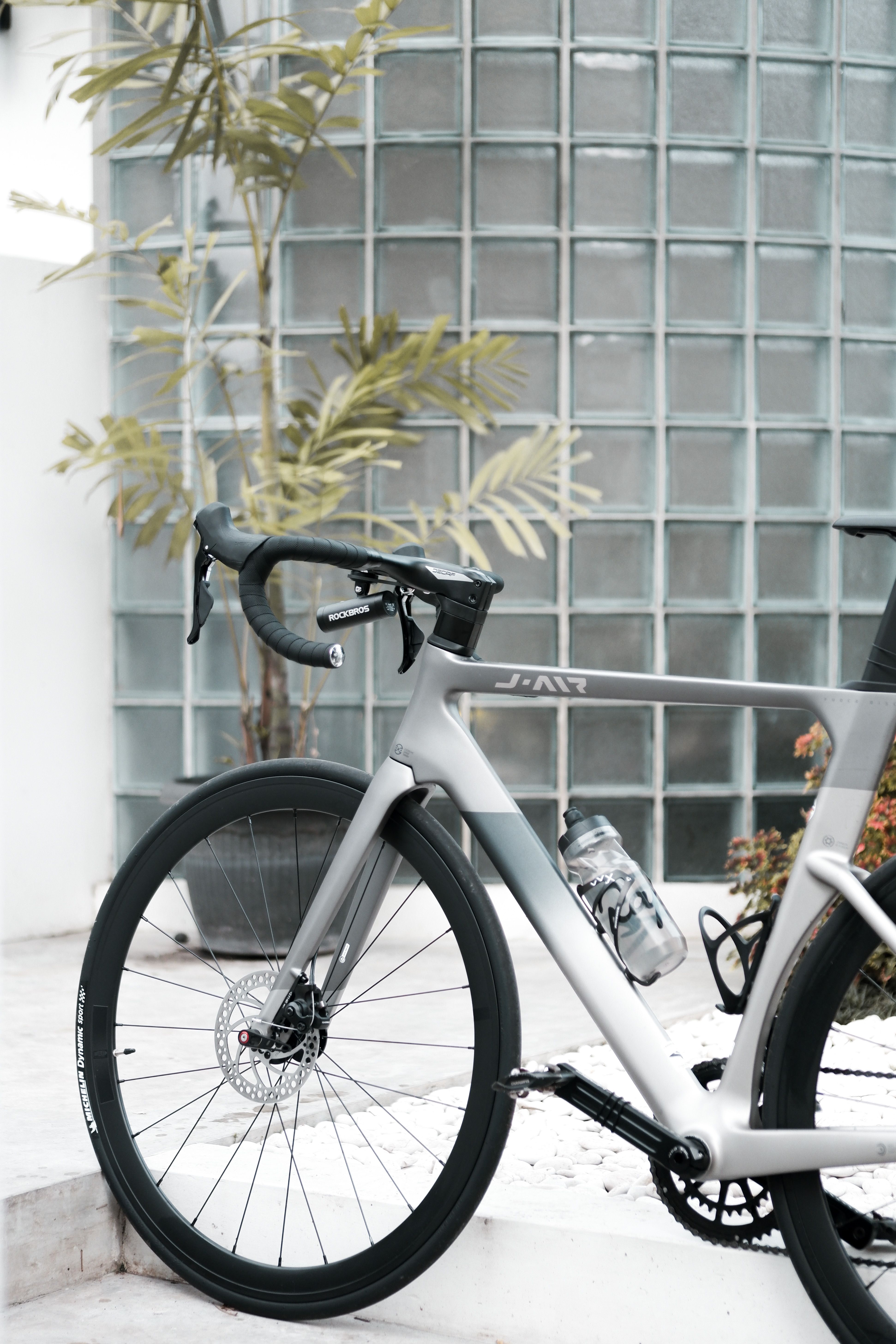 White Bicycle Standing Outdoors · Free Stock Photo