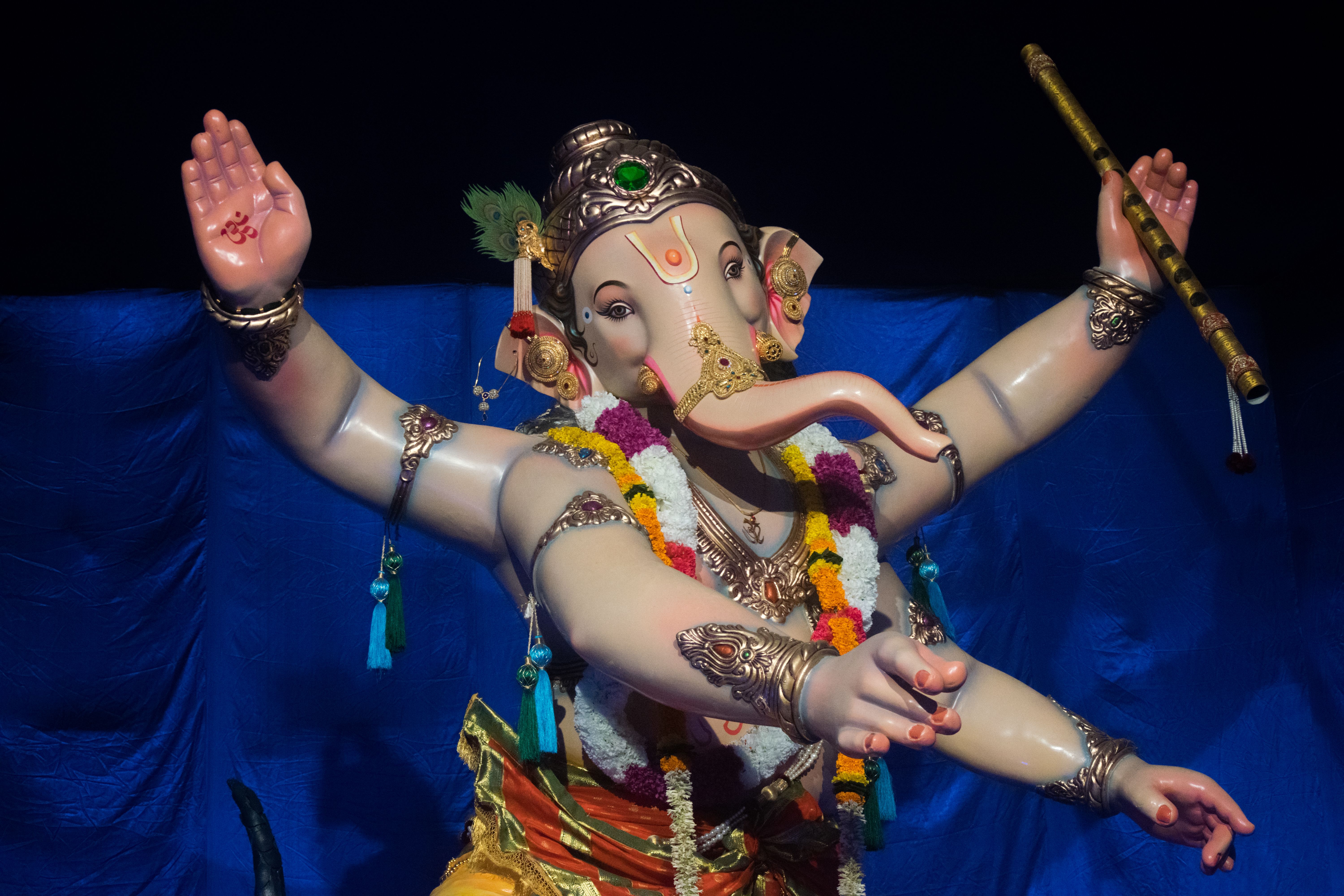 Multi Colored Ganesha Statue · Free Stock Photo